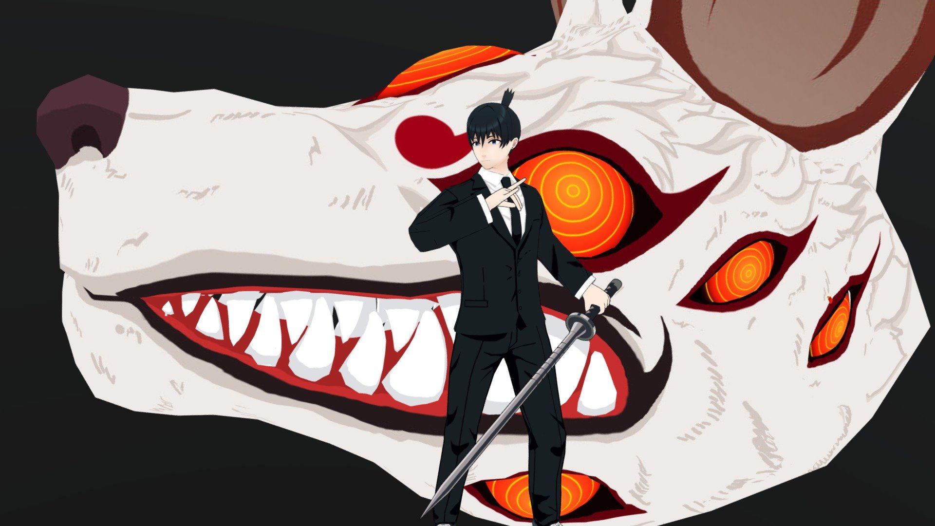 Hayakawa aki - Chainsaw man - 3D model by ska944692f0dfd3982f4c6a ...