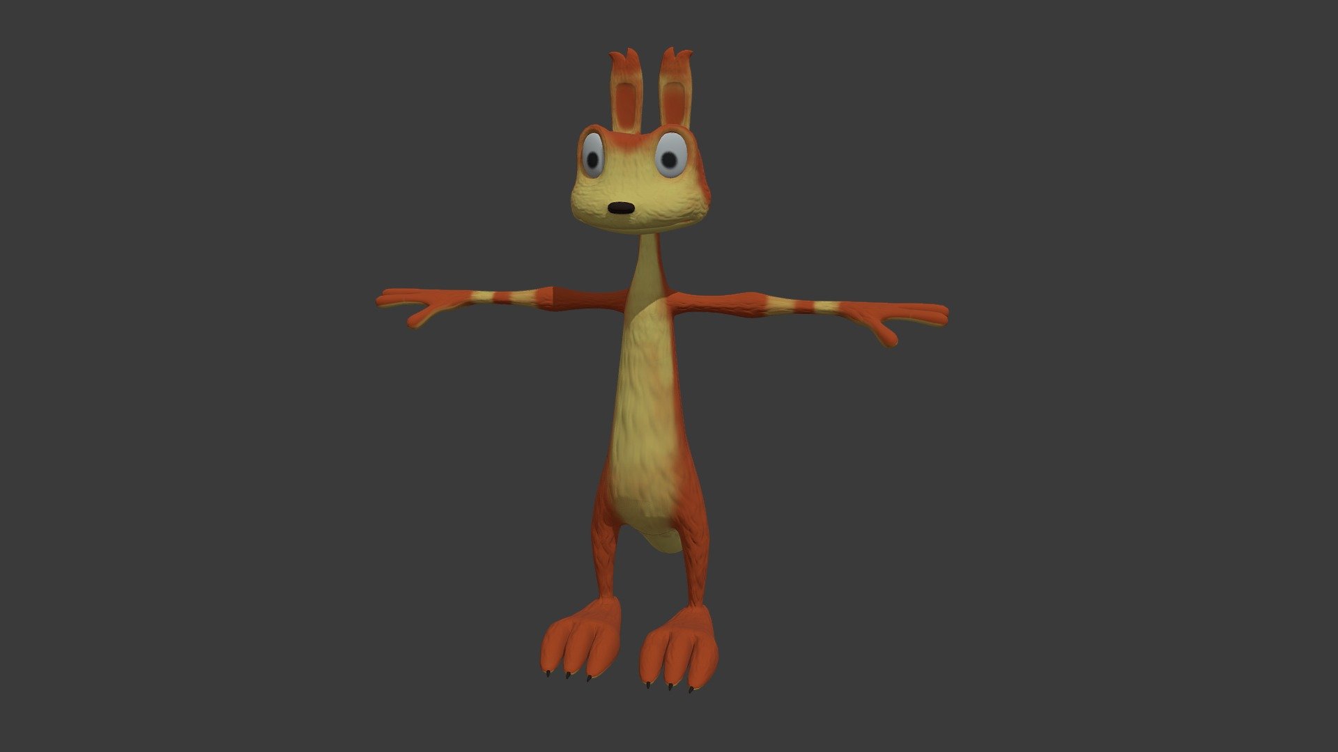 daxter handpaint - Download Free 3D model by adrirguer [5f29632 ...