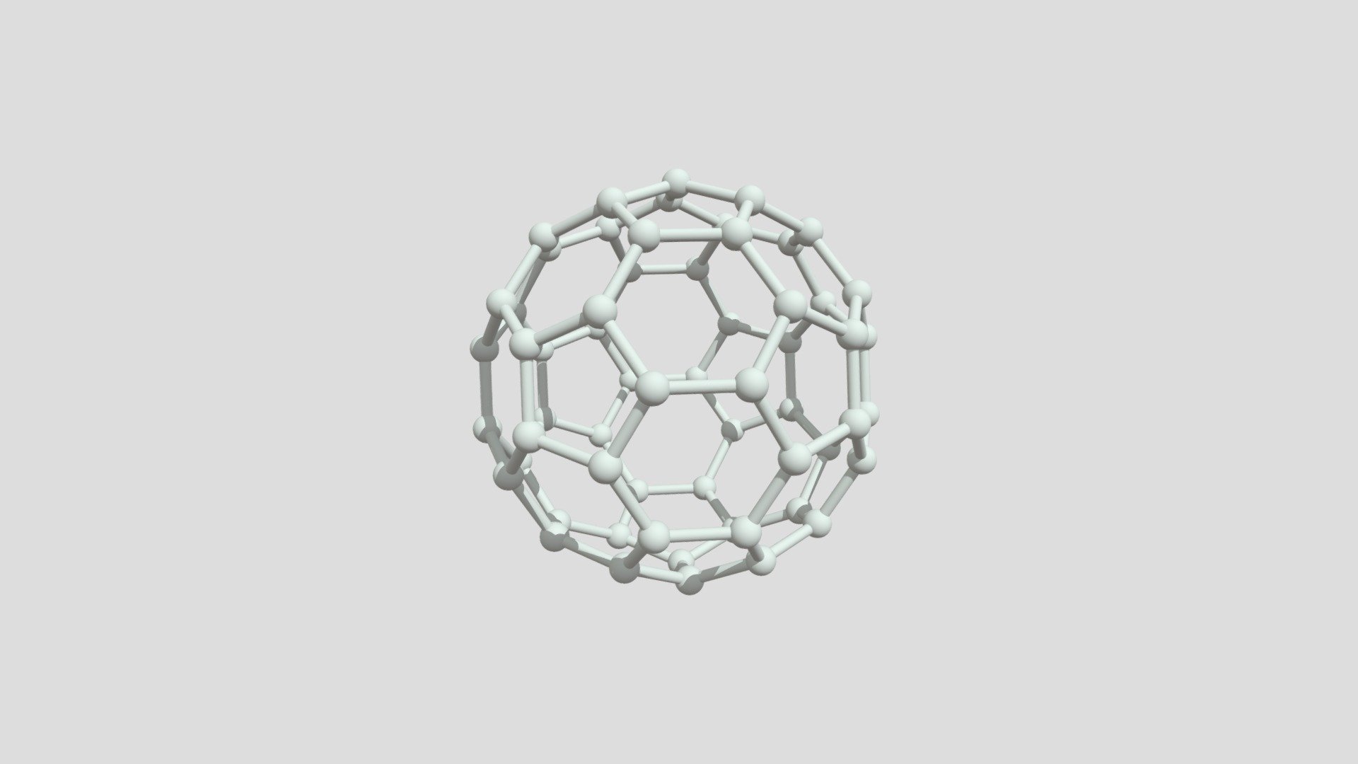 Fuleren kemija - 3D model by yutica [5f2b173] - Sketchfab