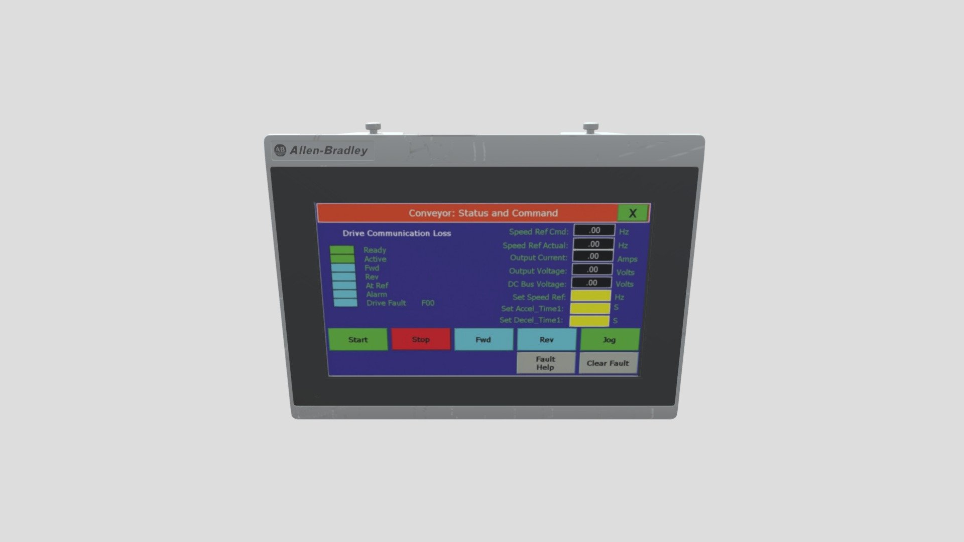 PanelView 800 - Download Free 3D model by Aquent Studios at Rockwell ...