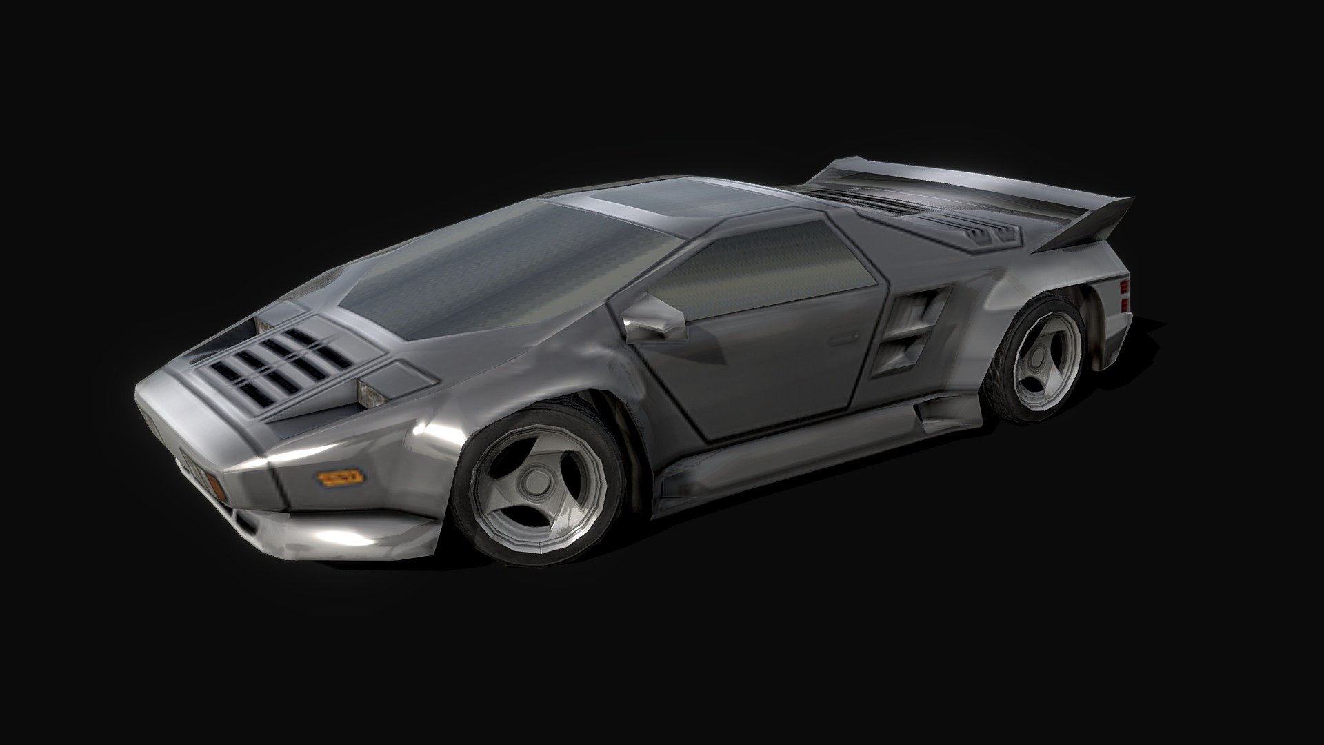 Hyper Turbo '90 - Retro Style model - Download Free 3D model by Daniel ...