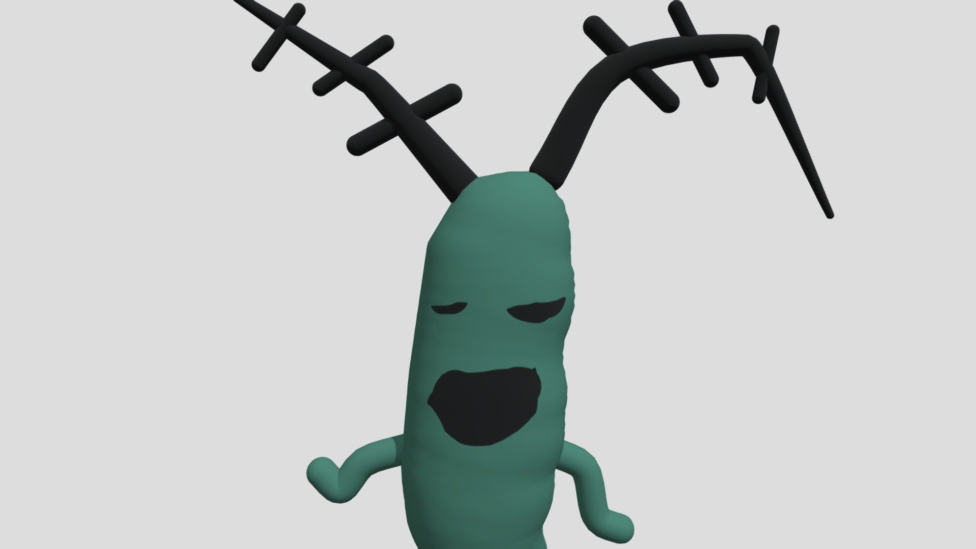 Cursed Plankton - Download Free 3D model by xerio3900 [5f2f81b] - Sketchfab