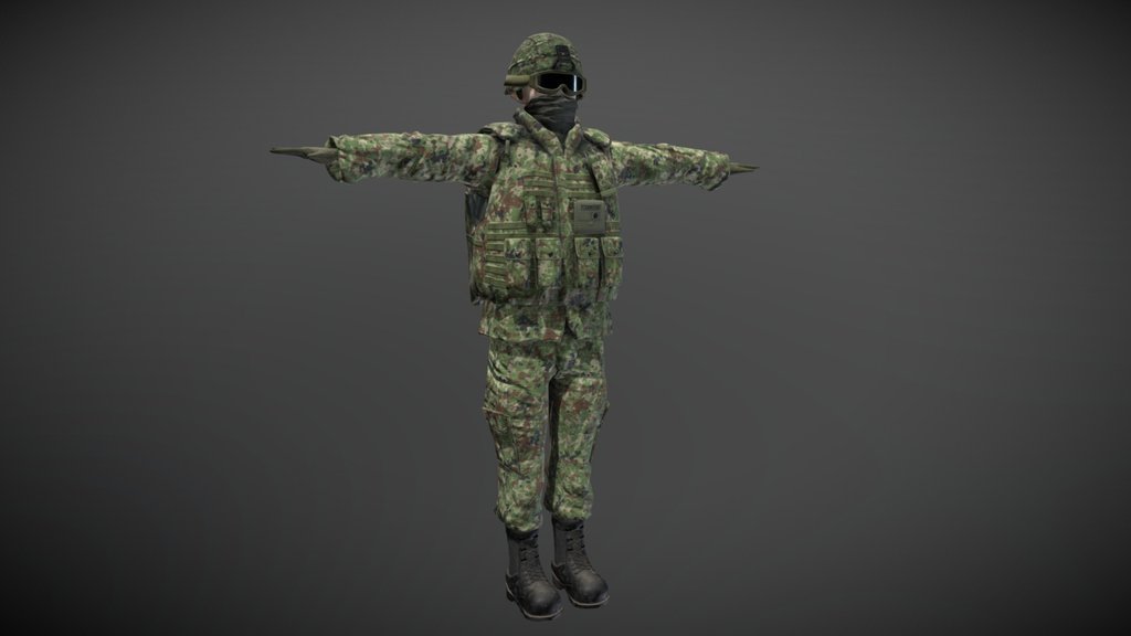 soldier - A 3D model collection by yangk959 - Sketchfab