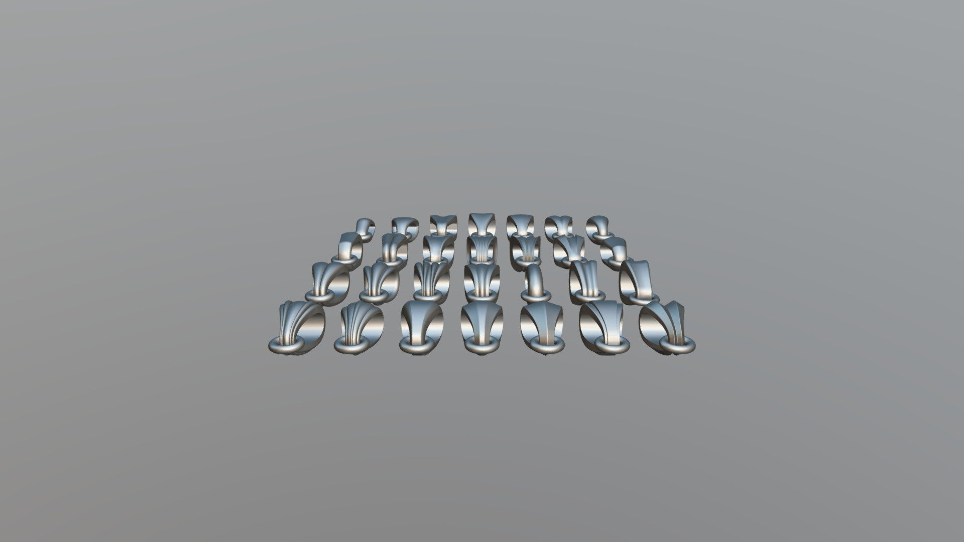 Bail Pendant 3D model Texture 3D print model - 3D model by SADEGA ...