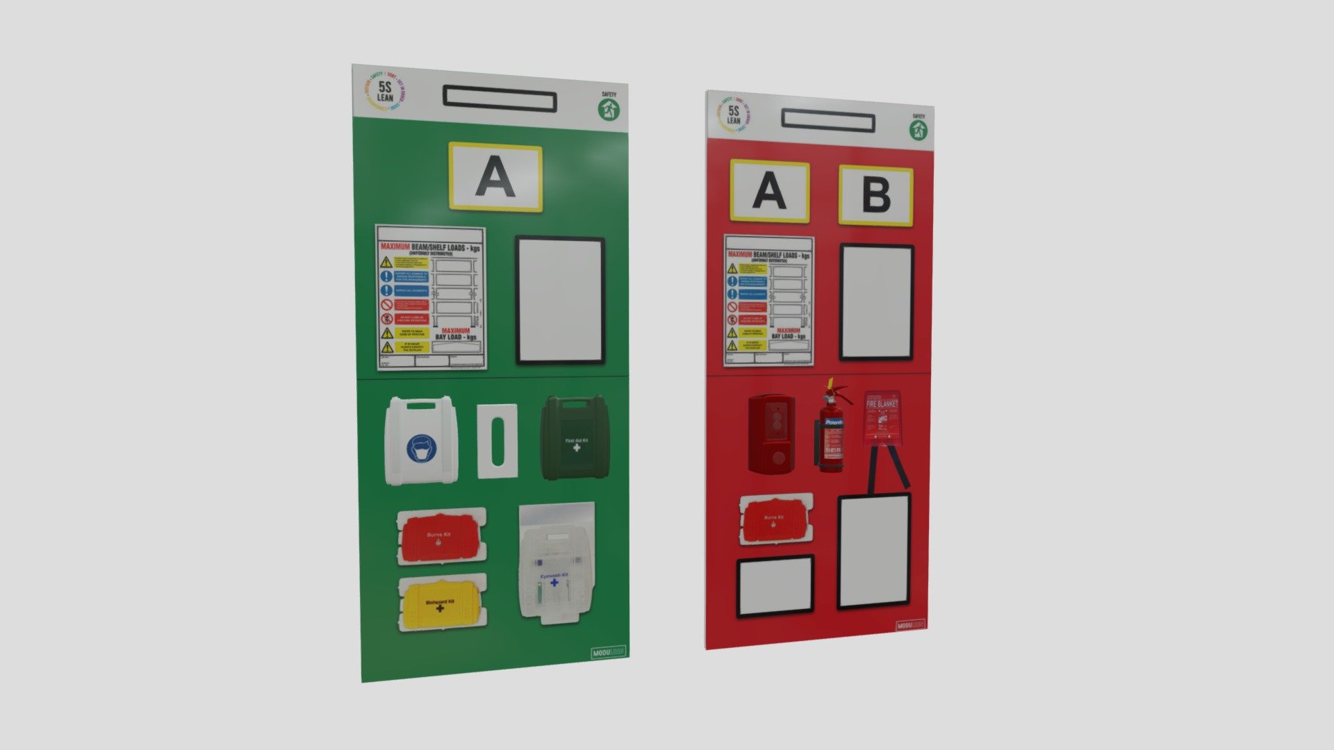 Modulean Rack End Boards - 3D model by PolishedRock [5f3245a] - Sketchfab