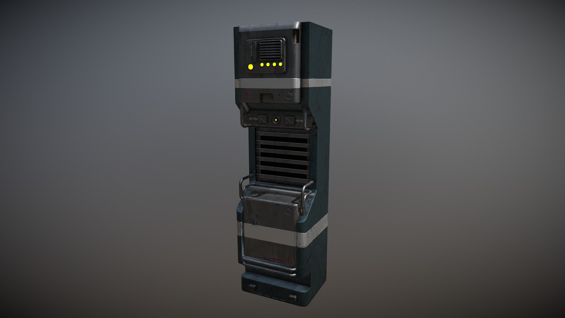 Sci-Fi Pillar - 3D model by BibbyFTW [5f335ca] - Sketchfab