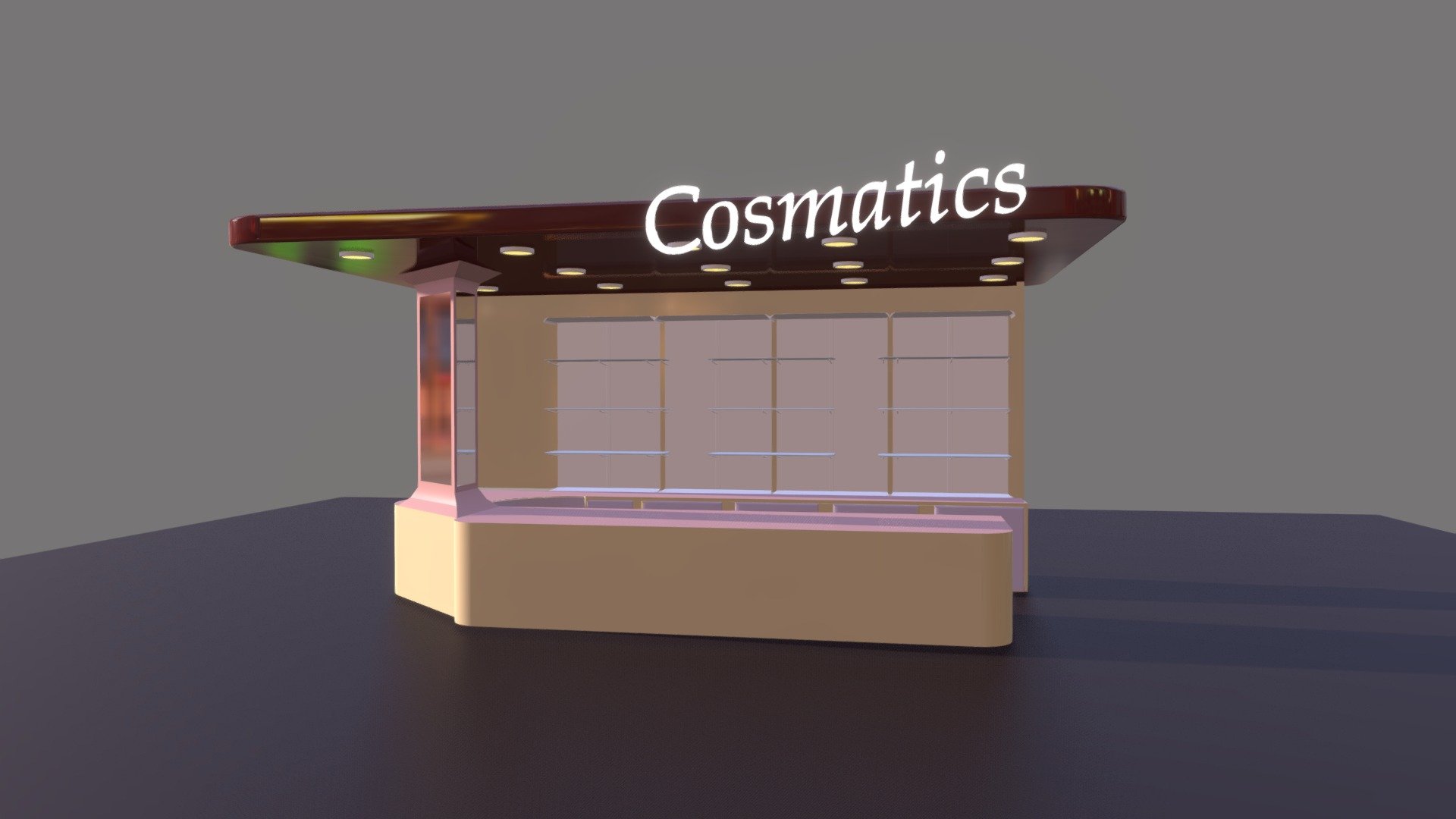 Shop Model - Download Free 3D model by Hithesh.1334 [5f33d41] - Sketchfab