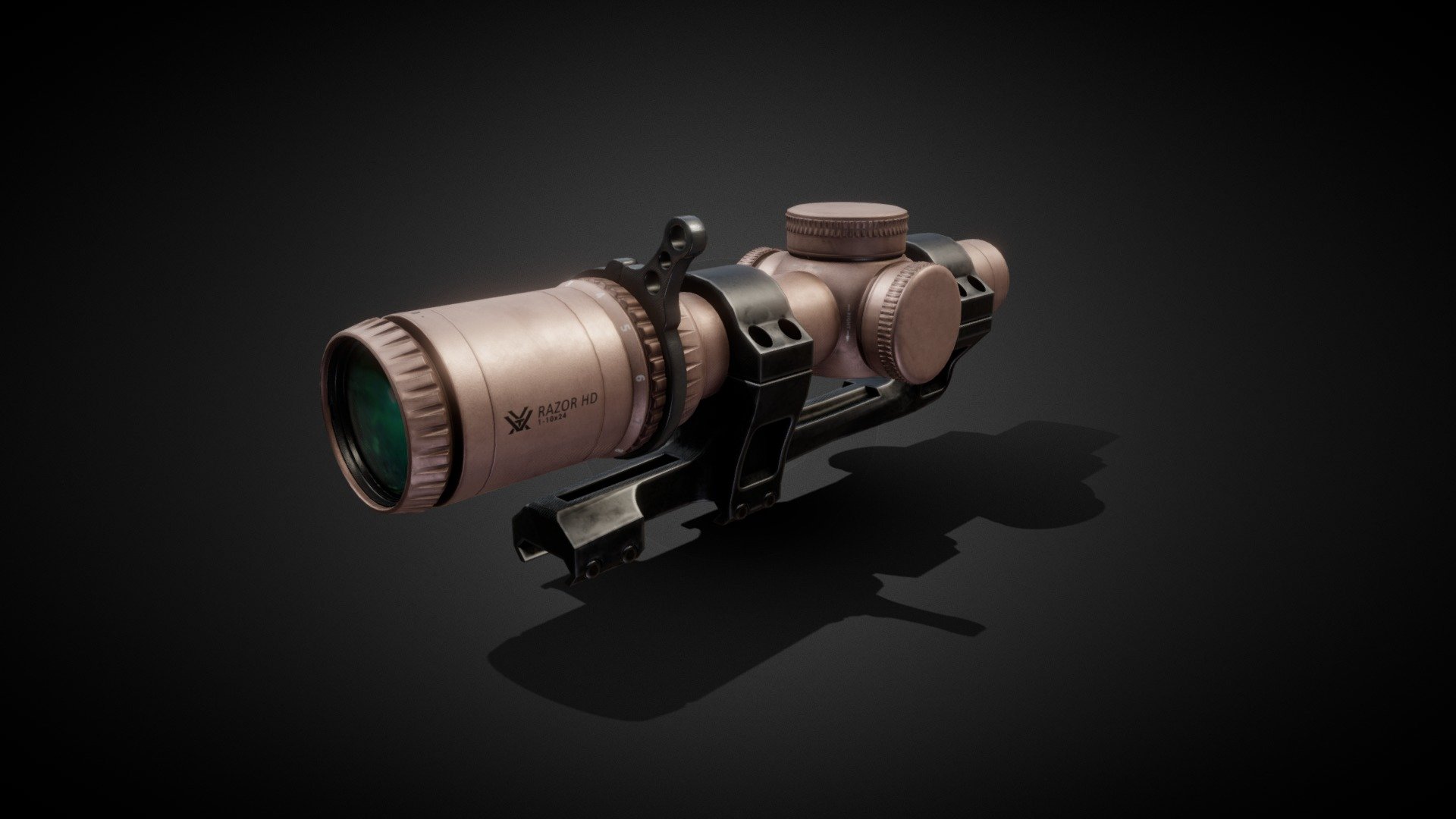 Vortex Razor HD Gen3 scope - Buy Royalty Free 3D model by Akinaro ...
