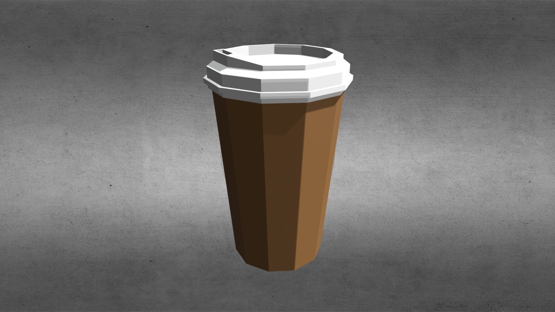 low polly coffee cup - Download Free 3D model by Adventure Dude ...