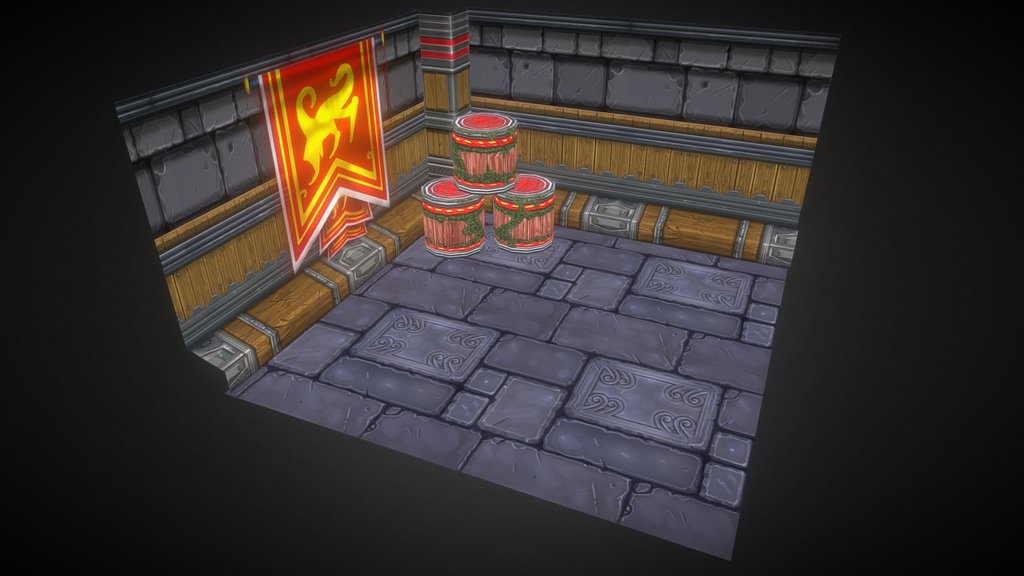 Texture Painting for class - 3D model by AndersonGaston (@gastona ...