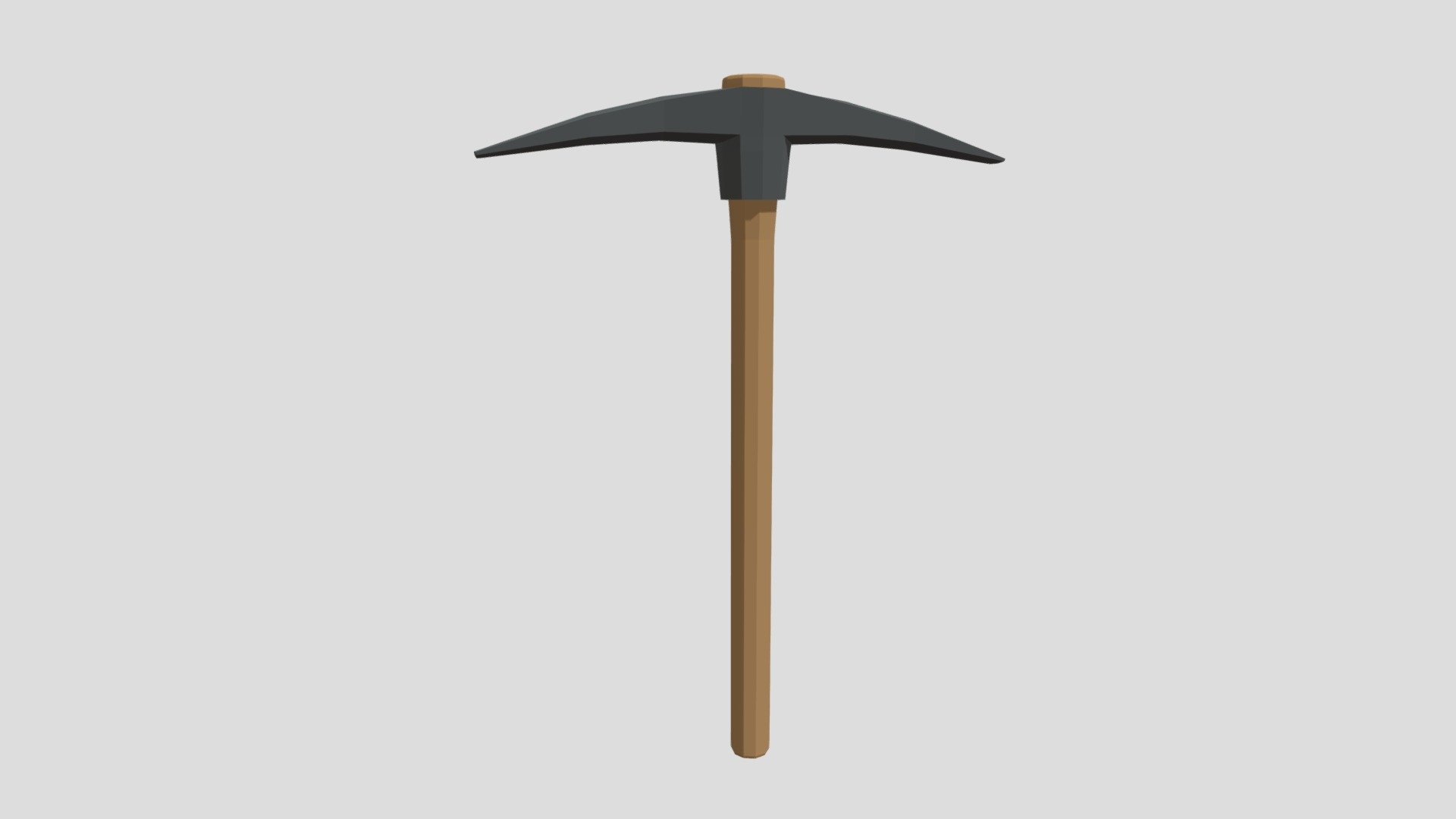 Low Poly Cartoon Pickaxe - Buy Royalty Free 3D model by chroma3d ...