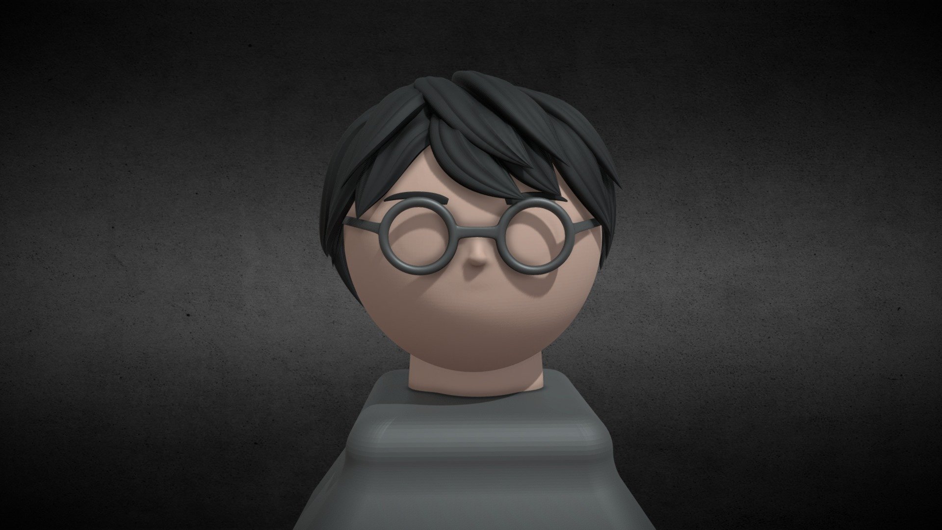 Harry Potter figure head keycap - Download Free 3D model by Nerlon ...