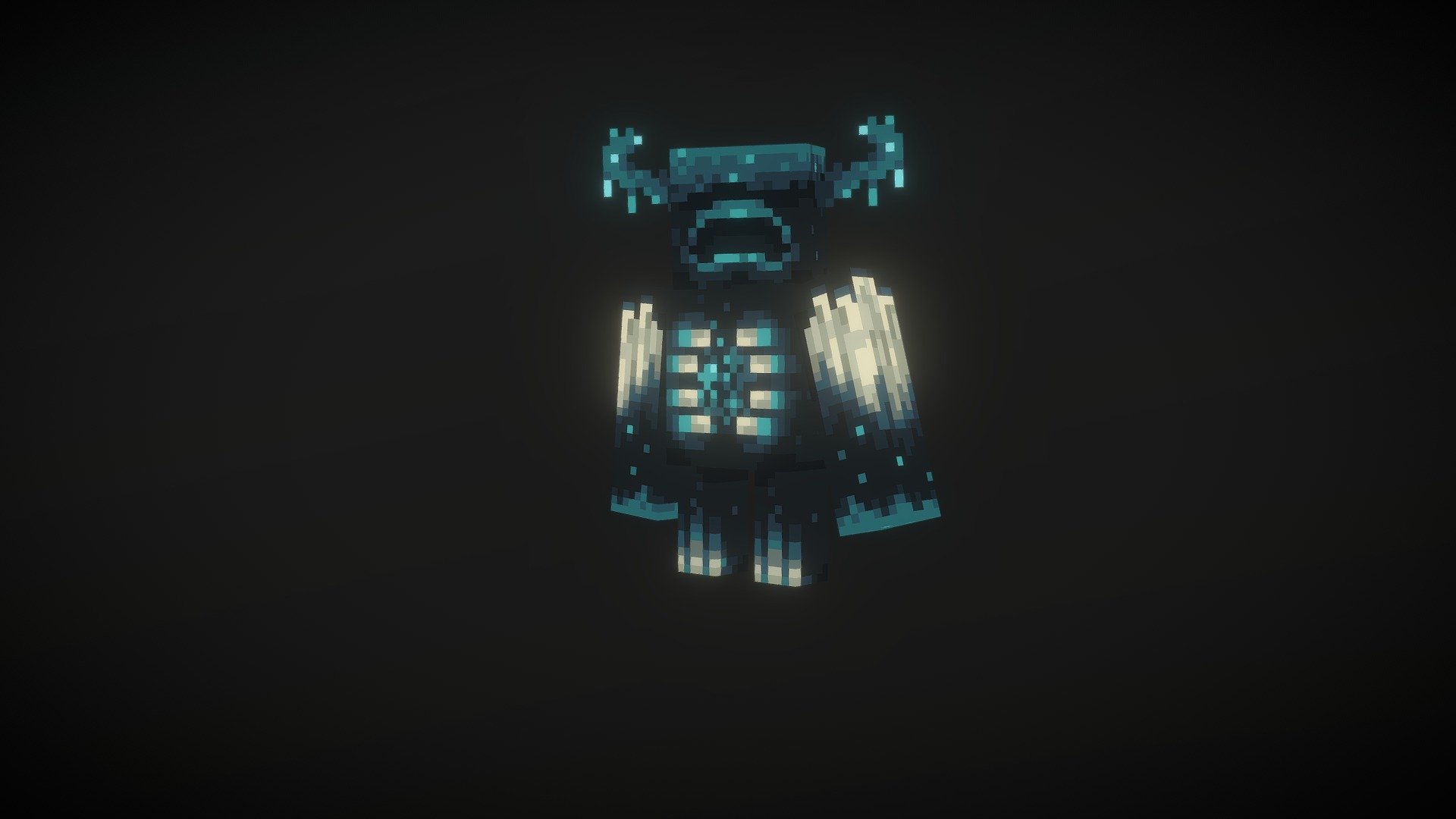 Minecraft_warden - Download Free 3D model by john cena ...