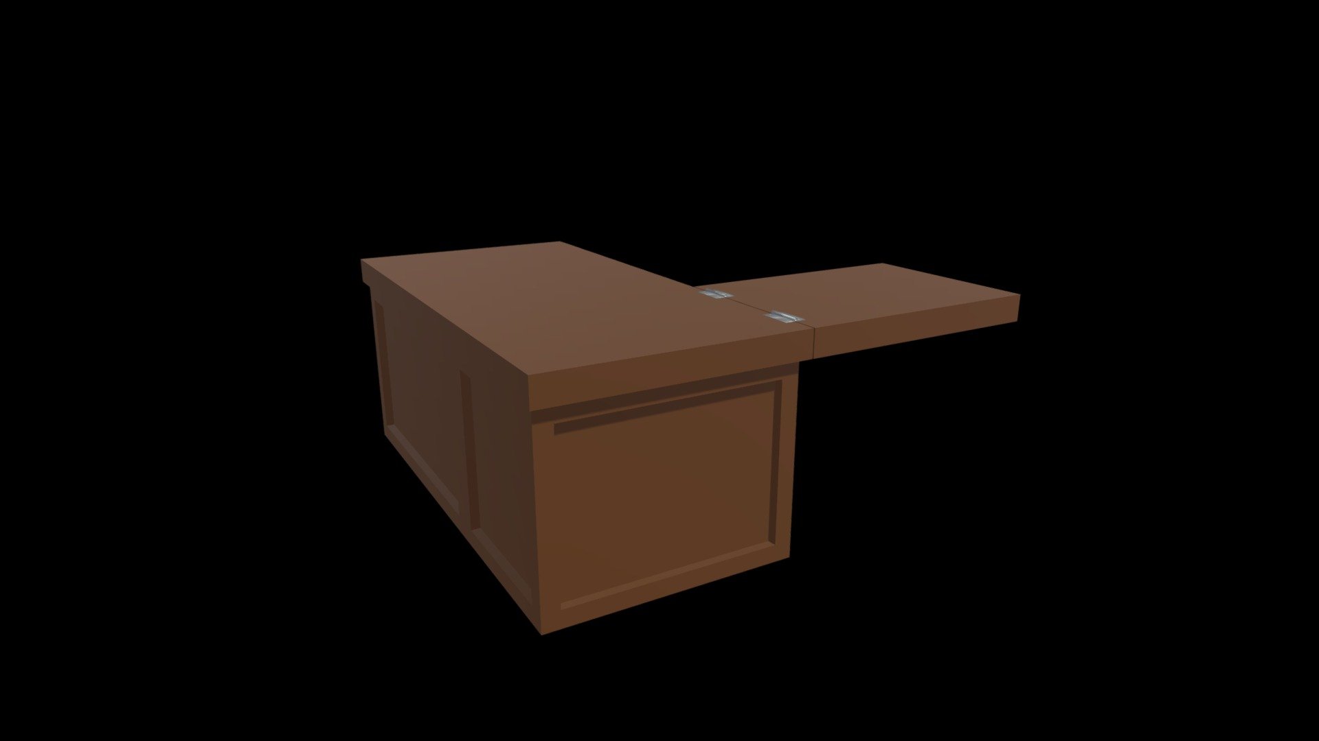 Low-Poly Counter with Side Gate - Download Free 3D model by TepidGames ...
