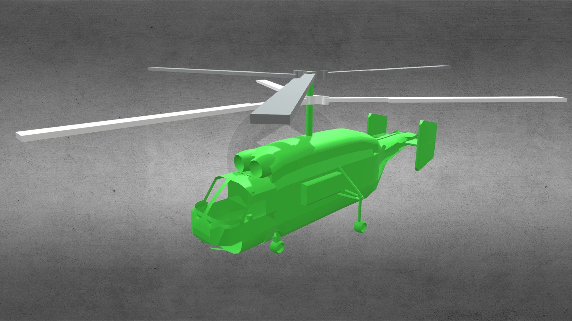 kamov ka-32 - 3D model by Rolando Garro Mena (@RolandoGarroM) [5f38d4c ...