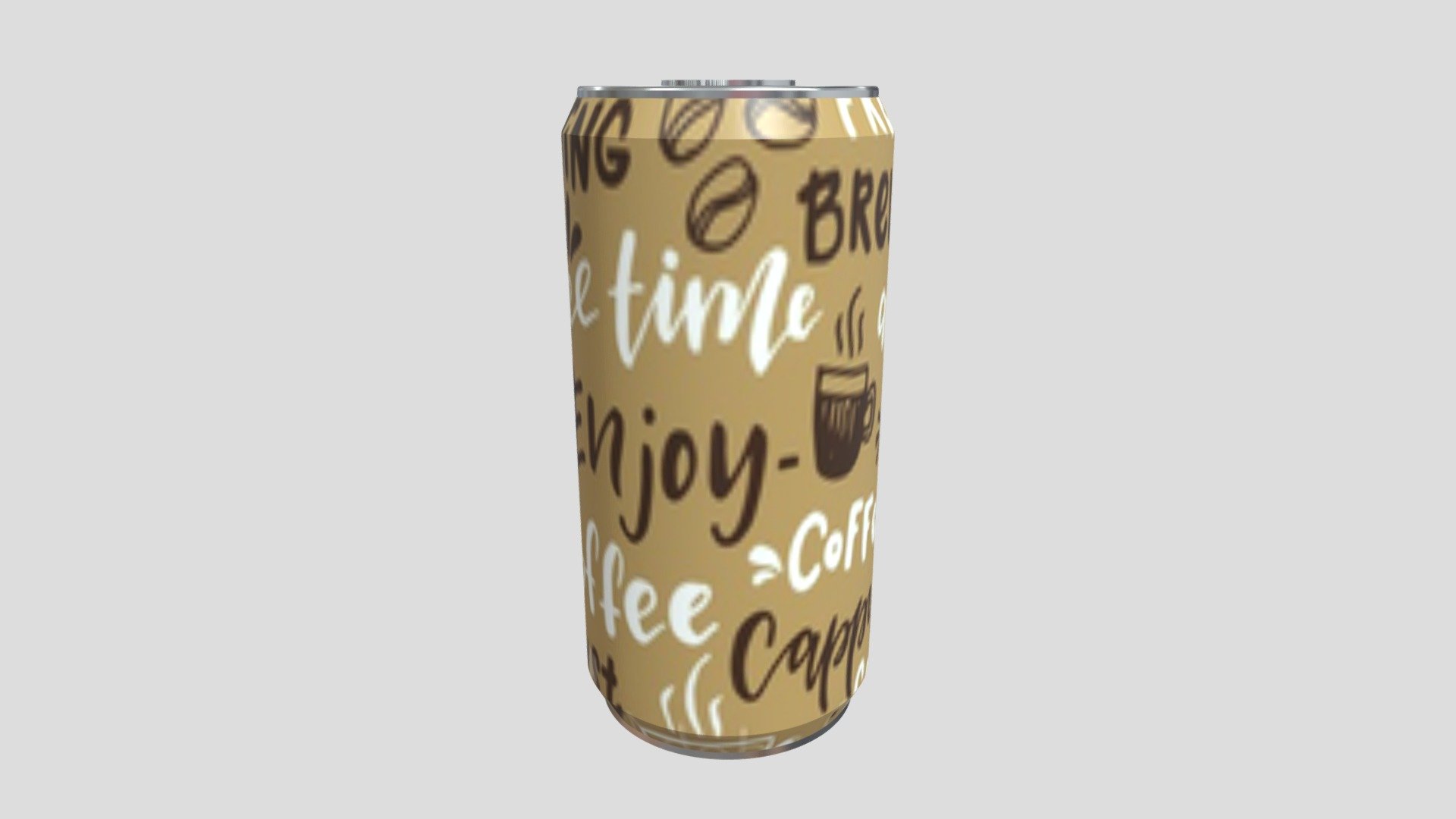 Cold Coffee Can - Download Free 3D model by itsmerishabofficial ...