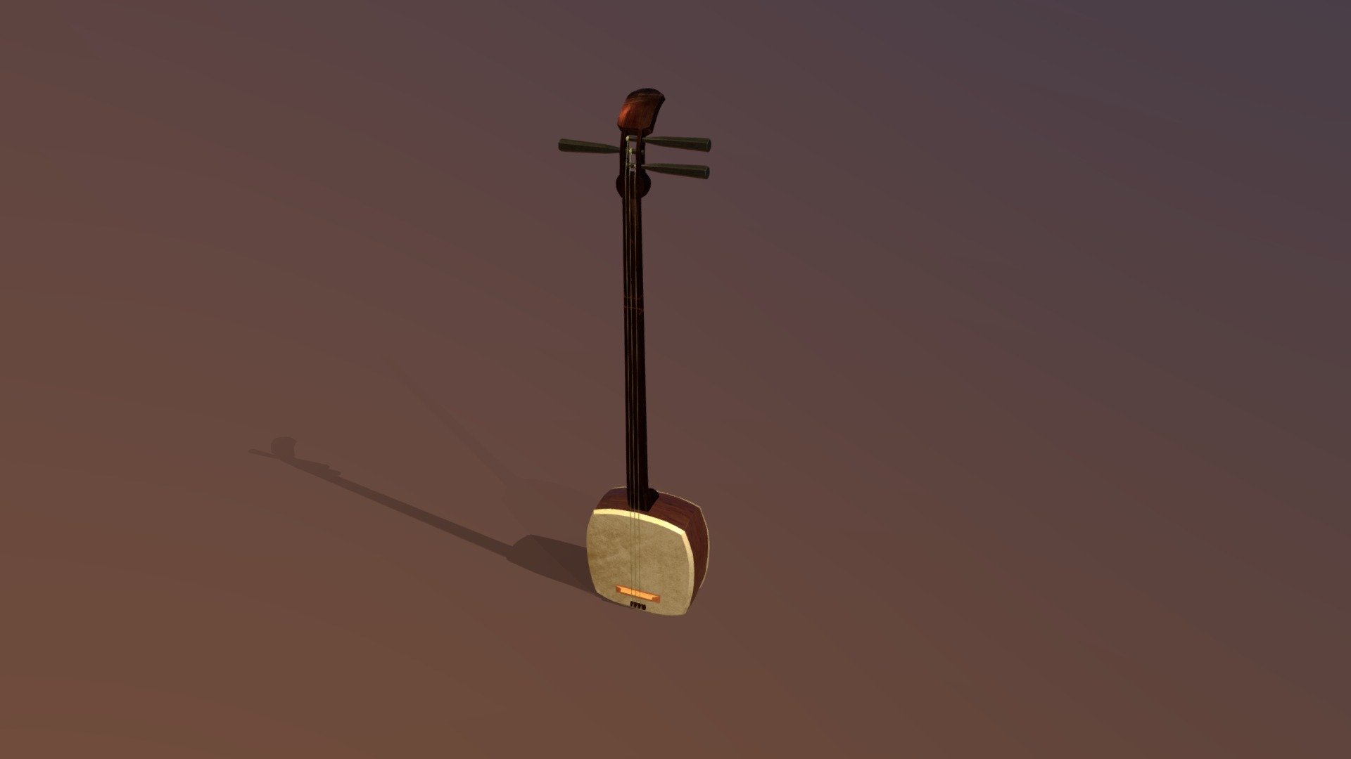 Shamisen - 3D model by BrendanMaxcy [5f3c087] - Sketchfab