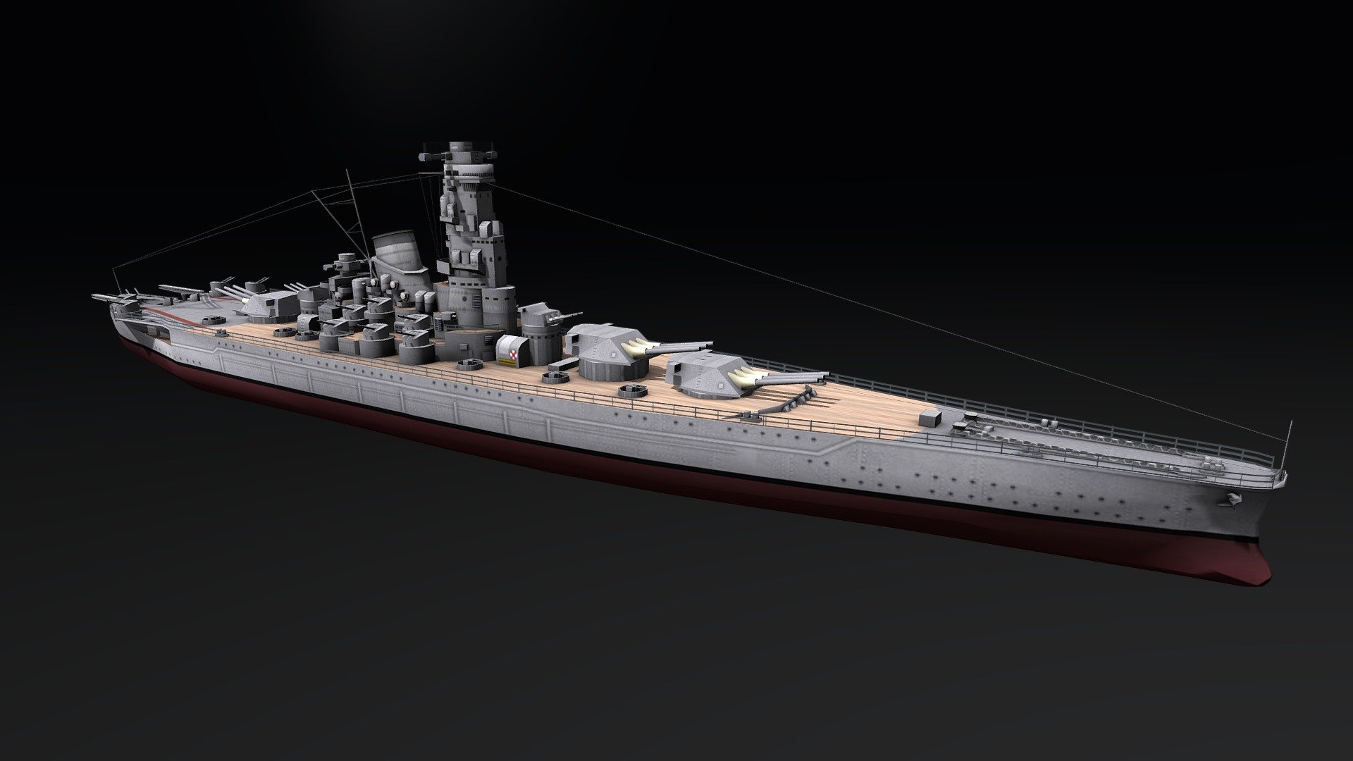 Yamato - 3D model by JC Team (@jungcho1201) [5f3c5f3] - Sketchfab