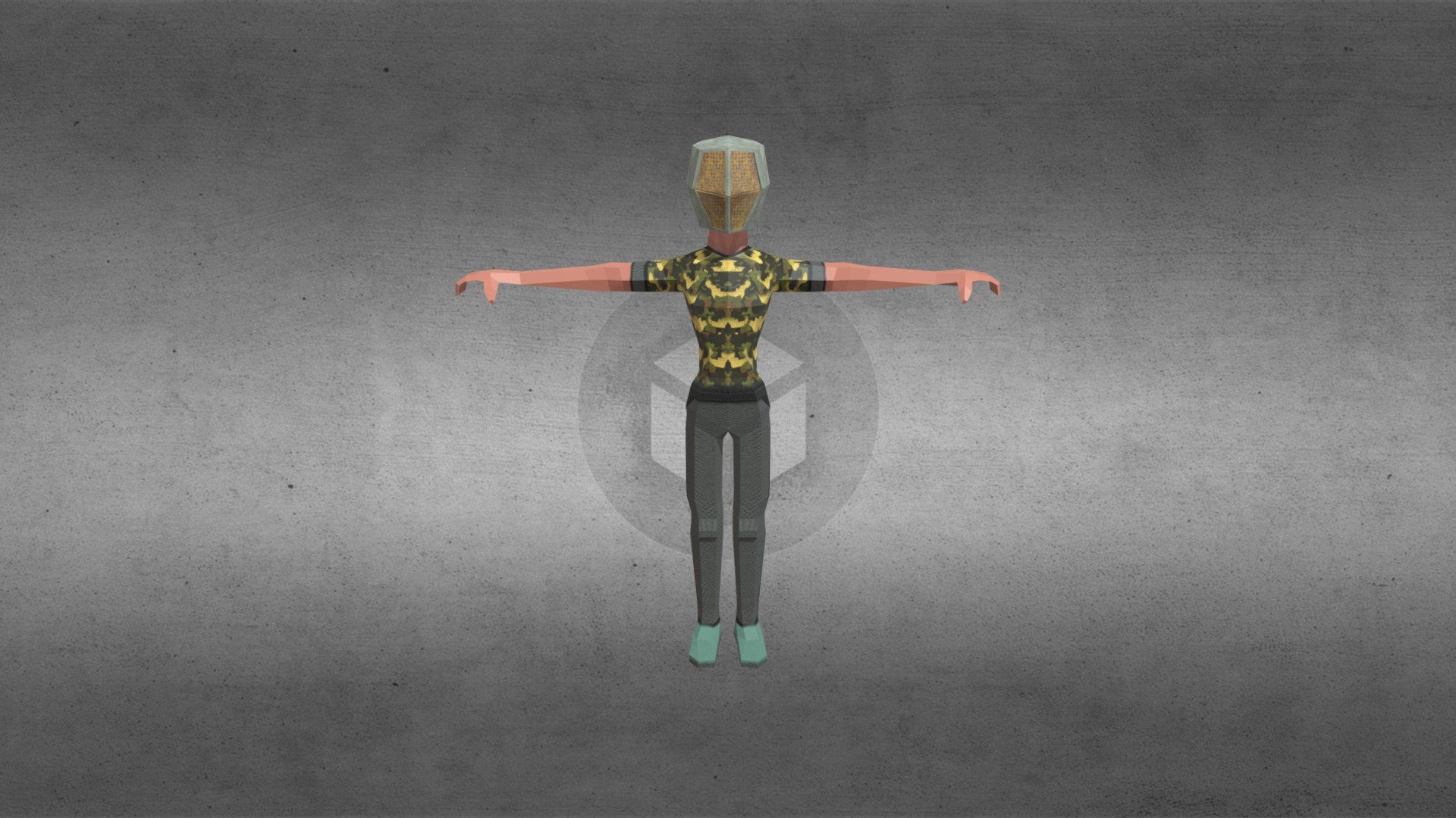 Free game Character - Download Free 3D model by Seyni_Maiga ...