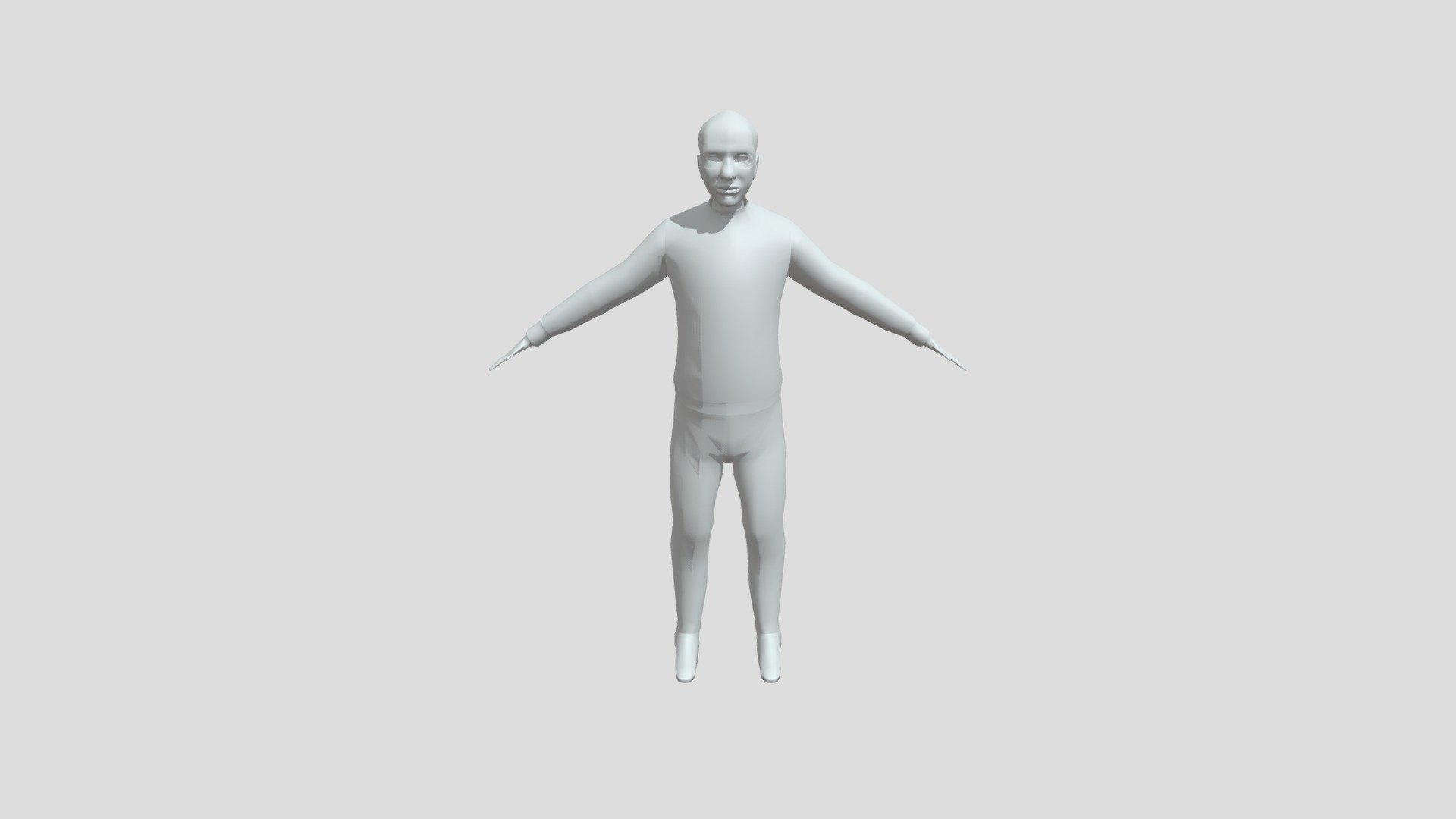 Assignment 1 (Human Model) - Chris Trenary - Download Free 3D model by ...