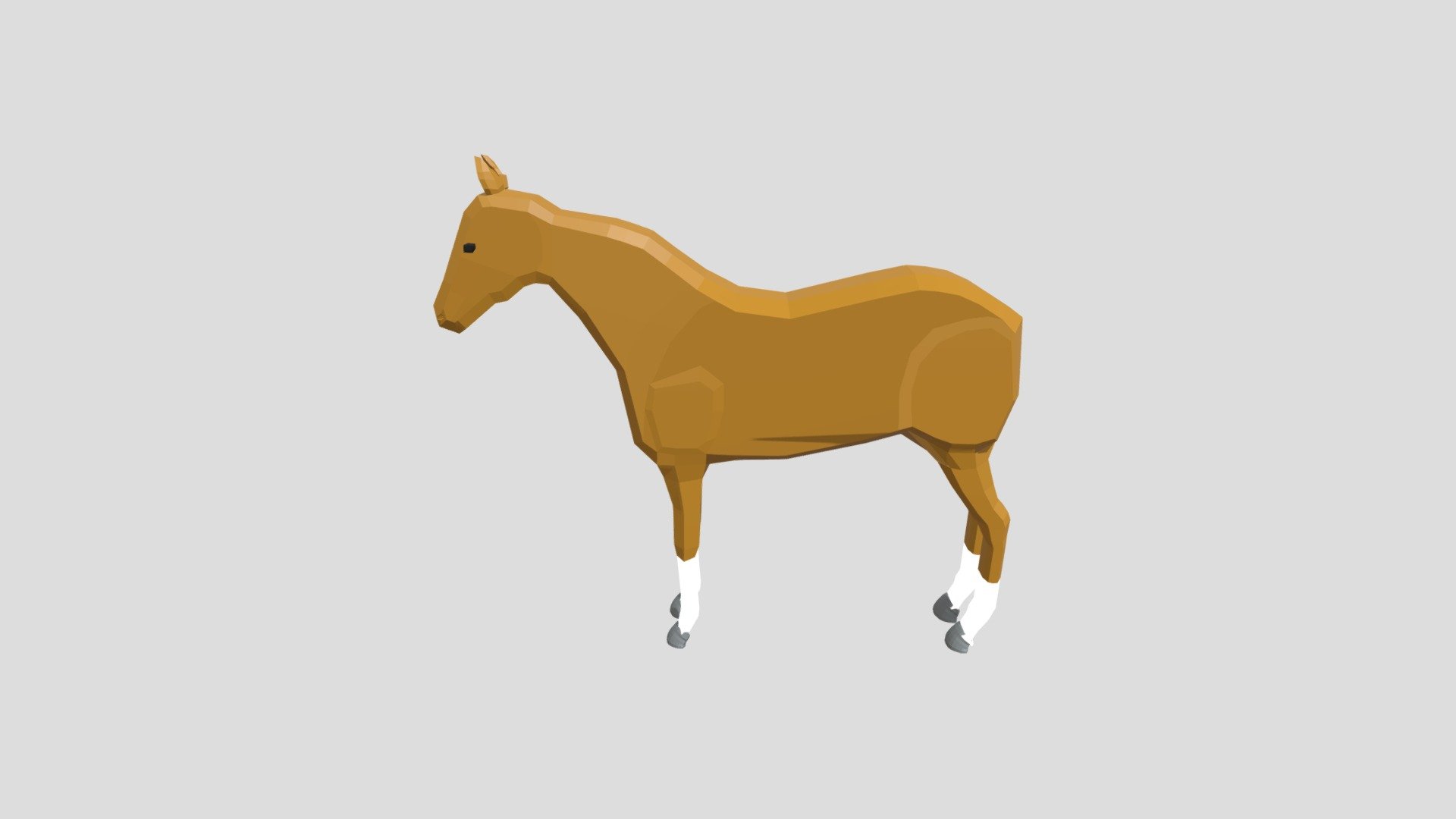 Horse - Download Free 3D model by franklinq3 [5f41ad2] - Sketchfab