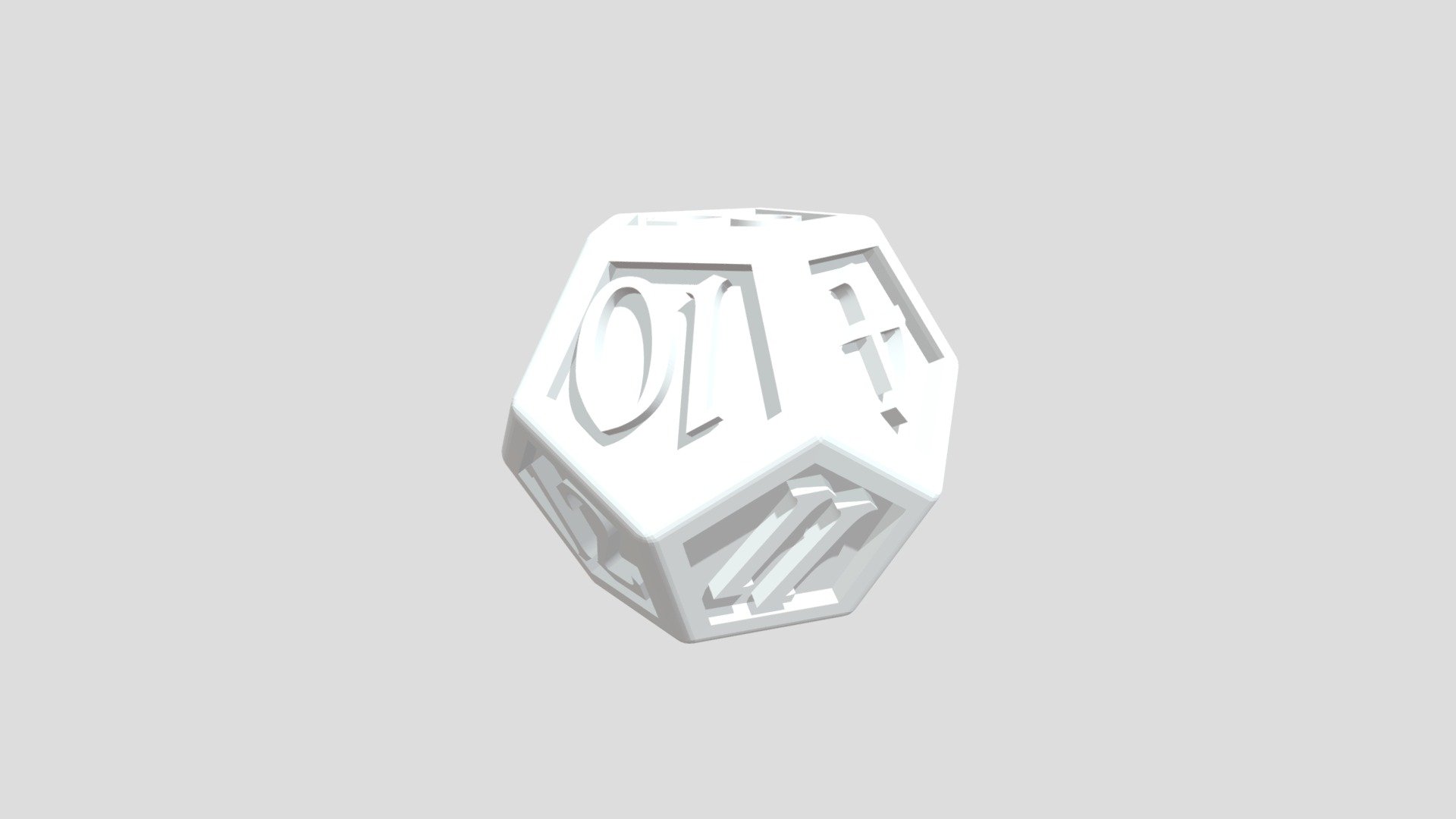 D12 Test - Download Free 3D model by TheRealJWolf [5f41d46] - Sketchfab