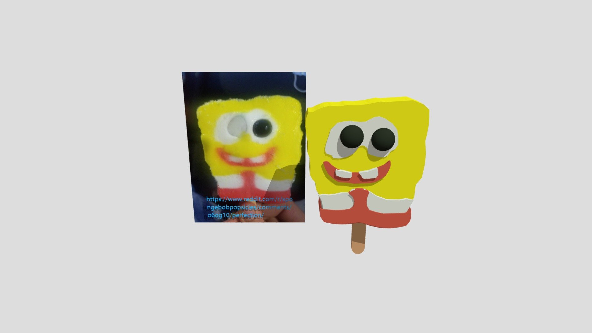 3D SpongeBob Popsicle - Download Free 3D model by fireflame1308 ...