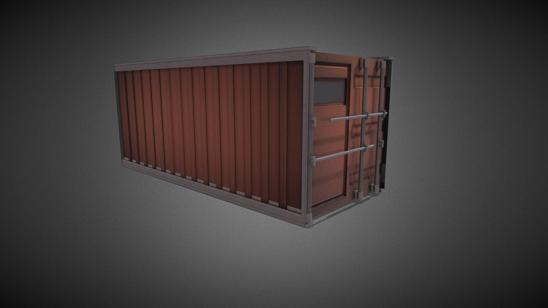 Cargo Container - Download Free 3D model by Ansh_Singla (@ansh_artis ...