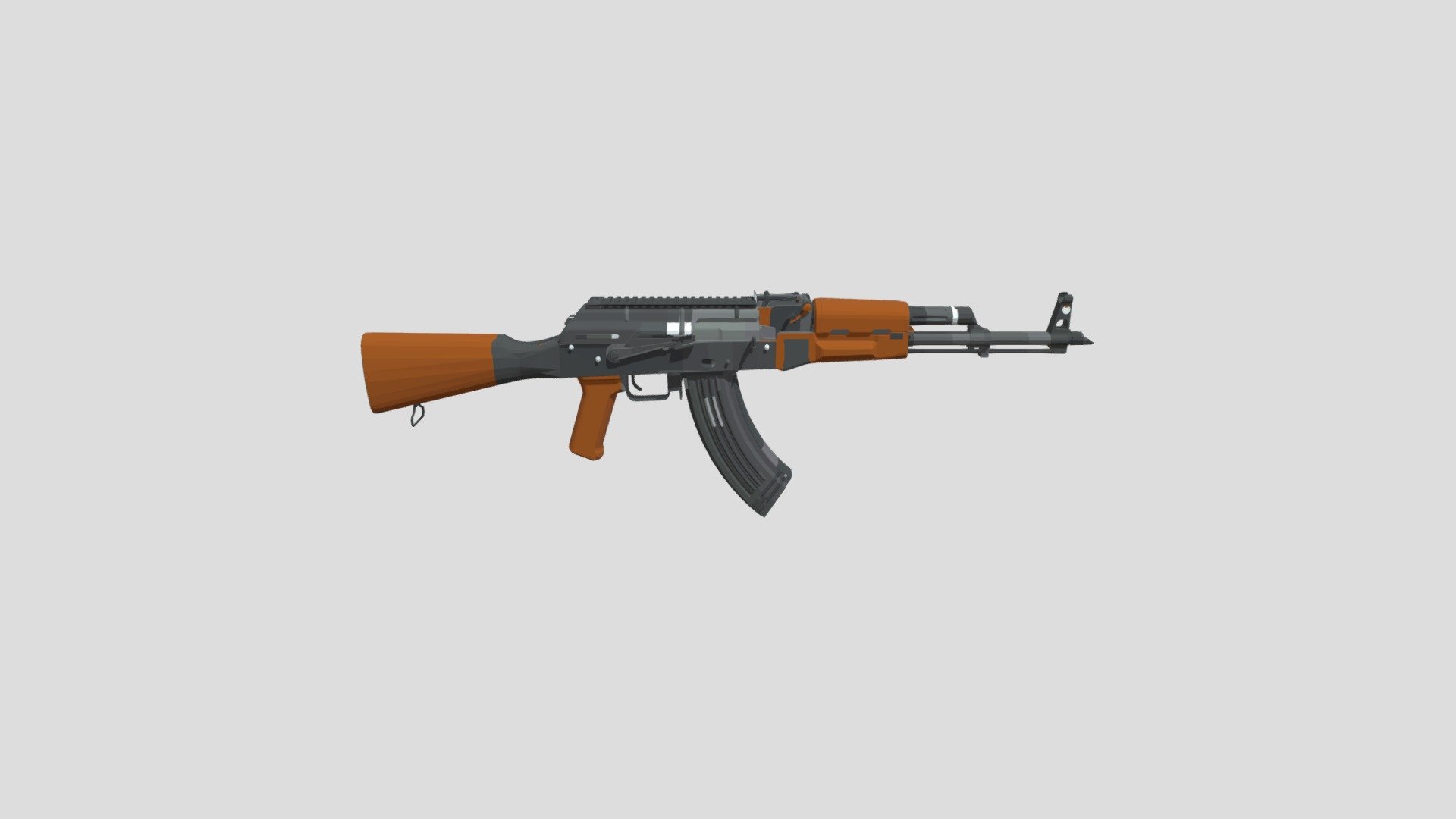 AK47 - 3D model by medamayakineko3 [5f435d6] - Sketchfab
