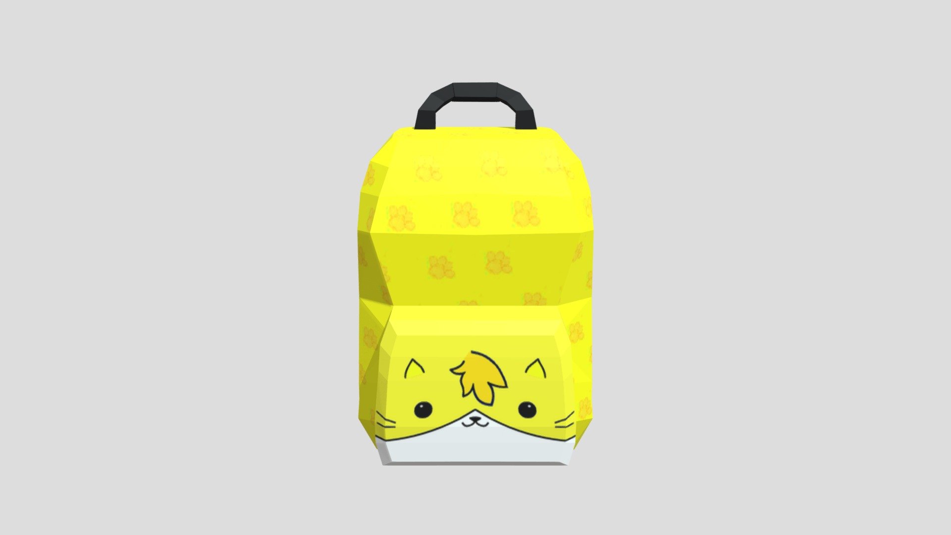 Golden Ein Cat Backpack - Download Free 3D model by ItsTifaLockhart ...
