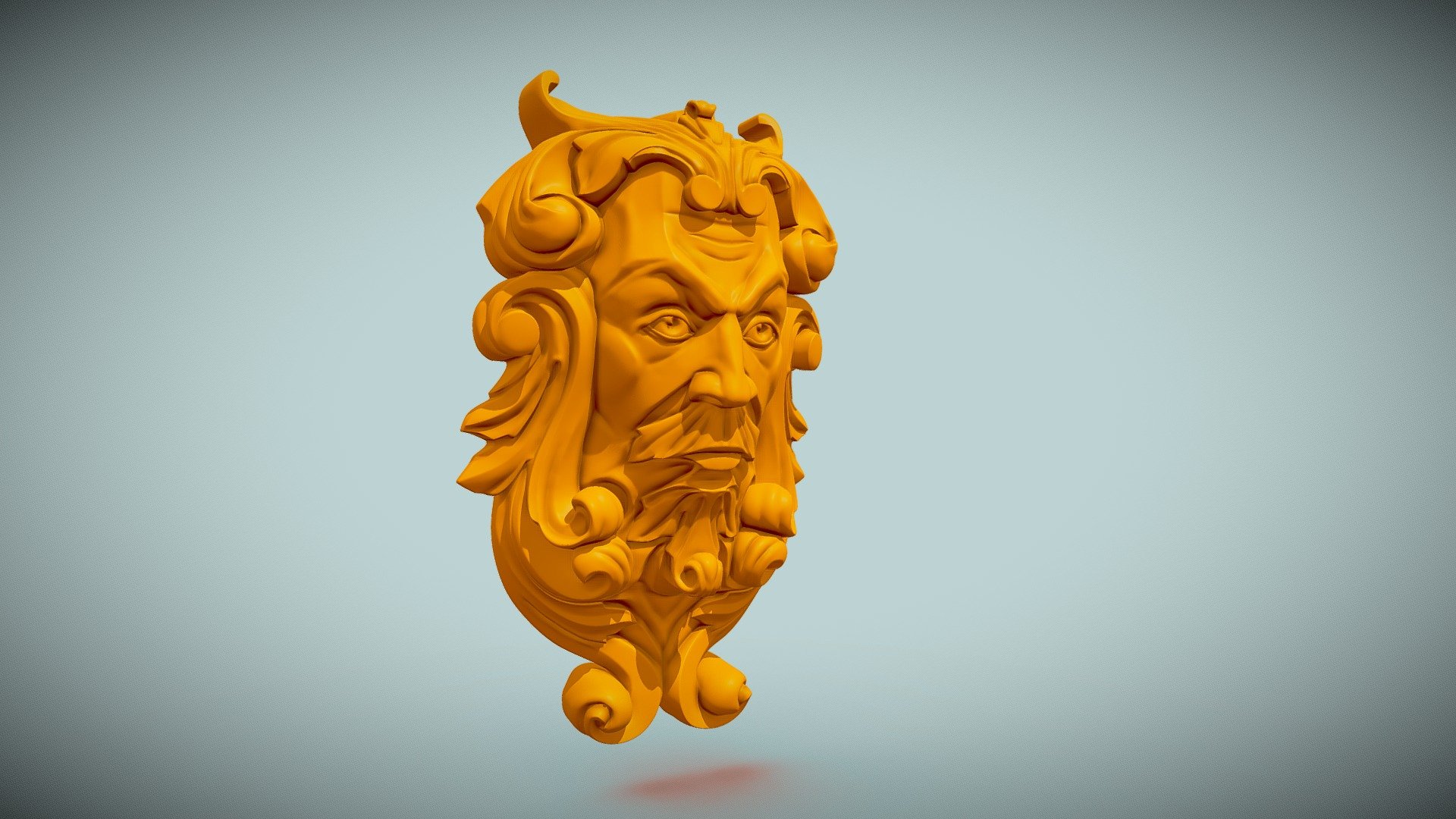 Decor Head - 3D model by AkSdev [5f47ee4] - Sketchfab