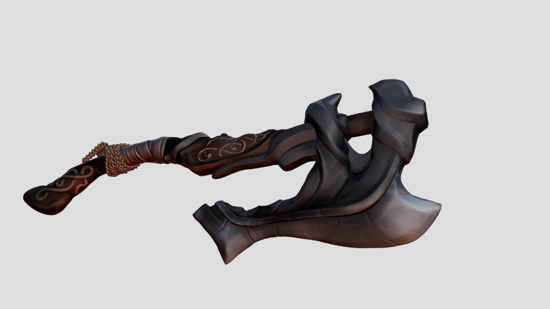 weapon axe - 3D model by RemSid [5f48d3d] - Sketchfab