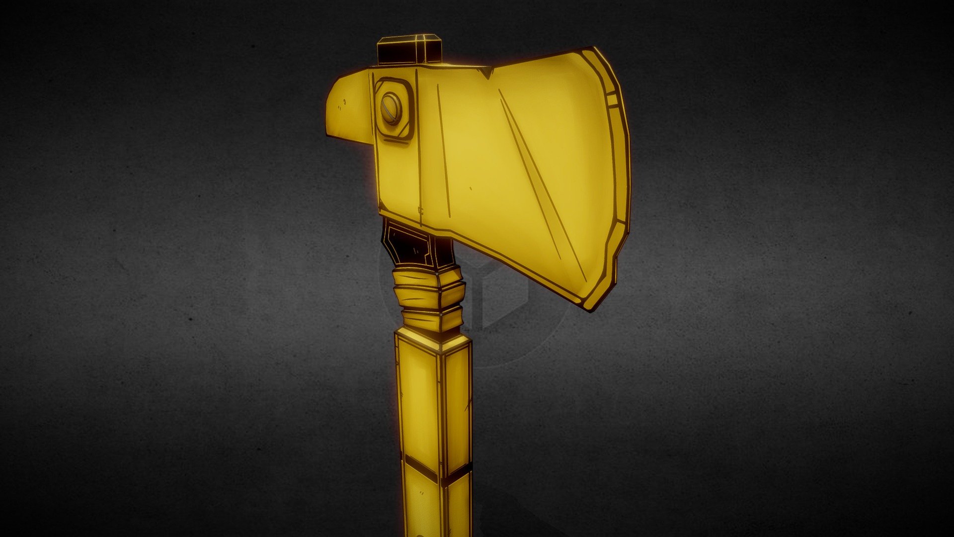 Bendy The Cage Axe - Download Free 3D model by Shade (@shade_tg) [5f4b536] - Sketchfab