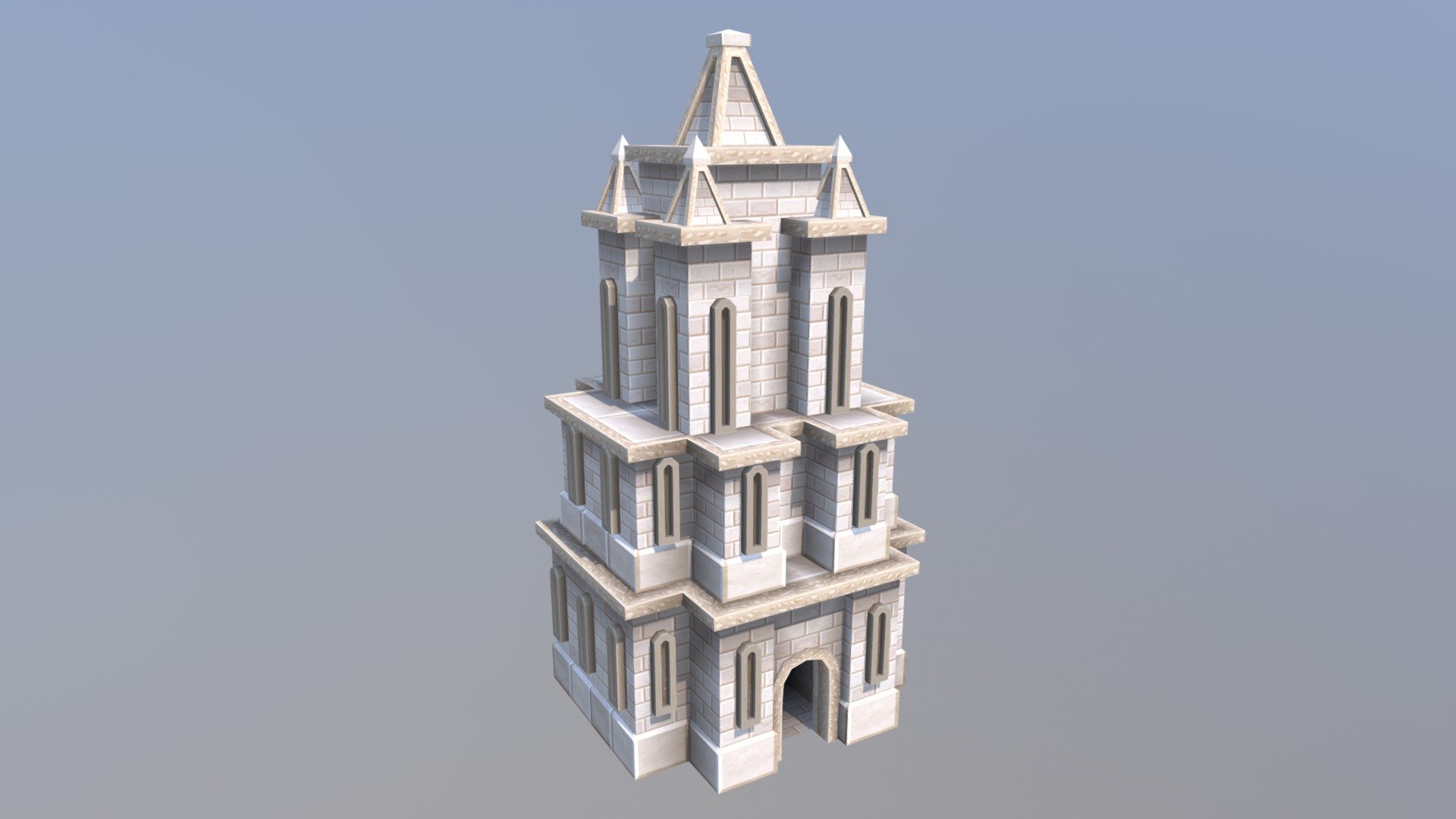 Tower - 3D model by SmileBoom_SGB [5f4b898] - Sketchfab