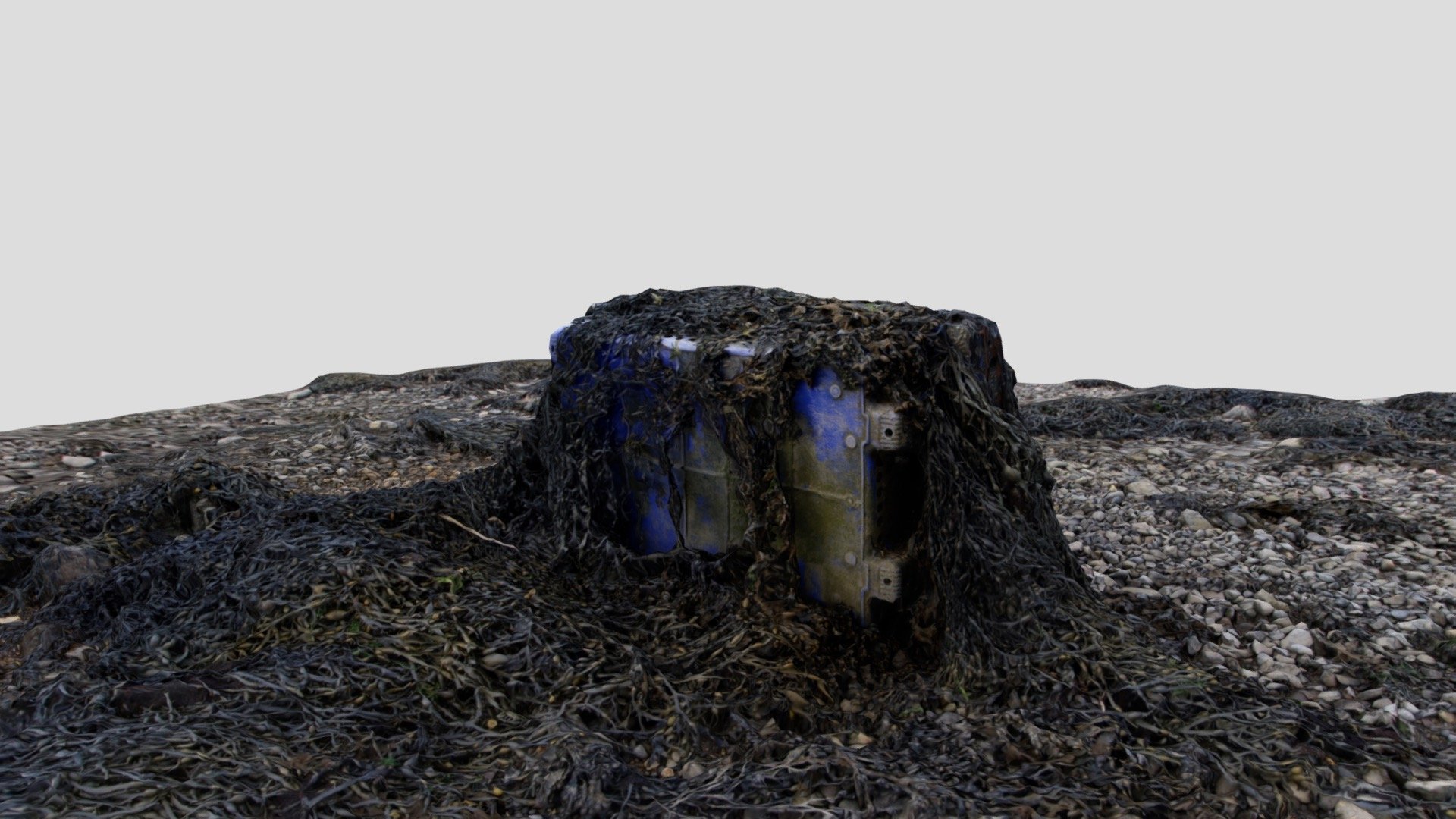 Seaweed covered lobster-pot - 3D model by HarbourRat [5f4c222] - Sketchfab