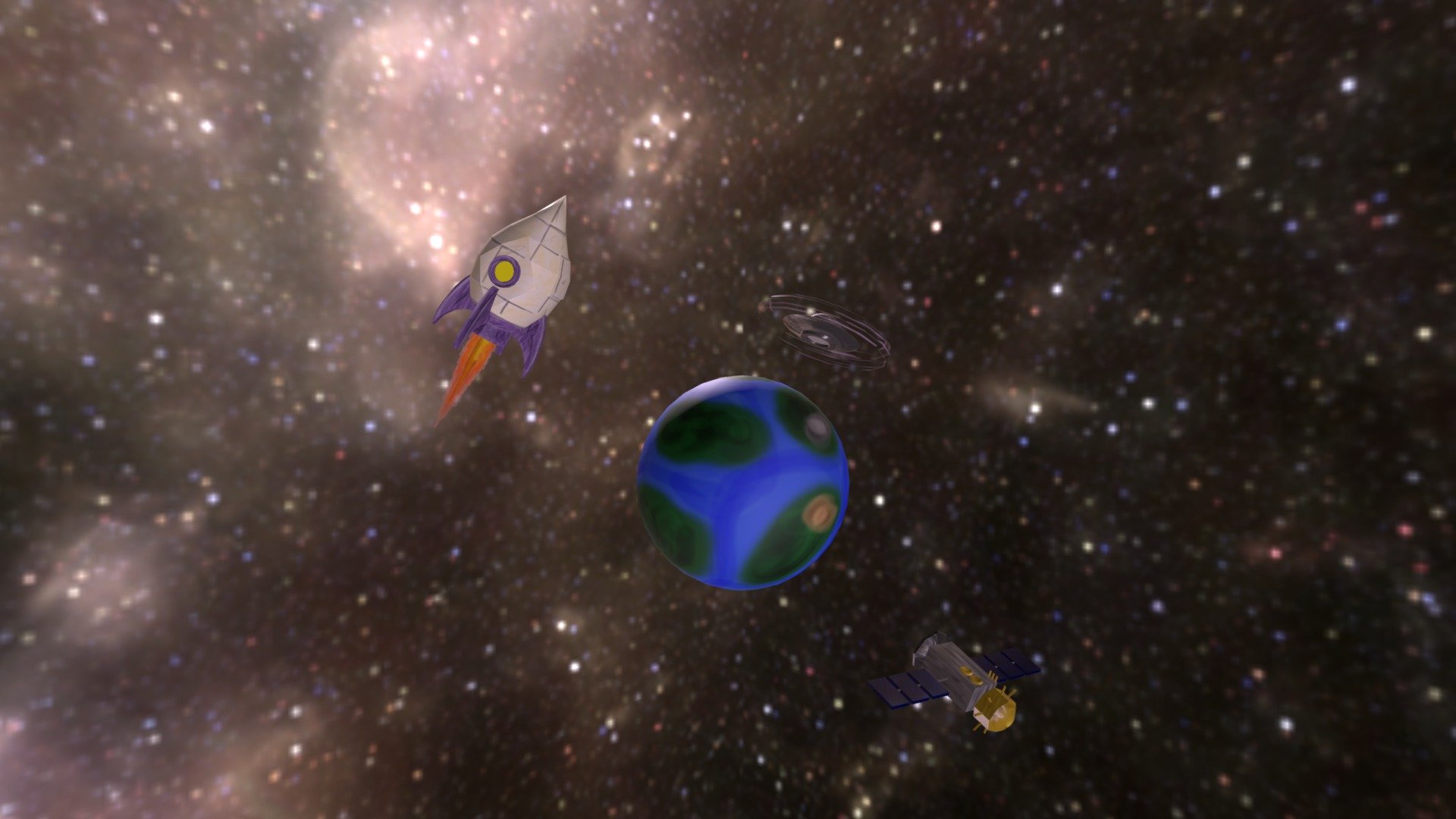 Planetary System Diorama - 3D model by adambenross [5f4c5b4] - Sketchfab