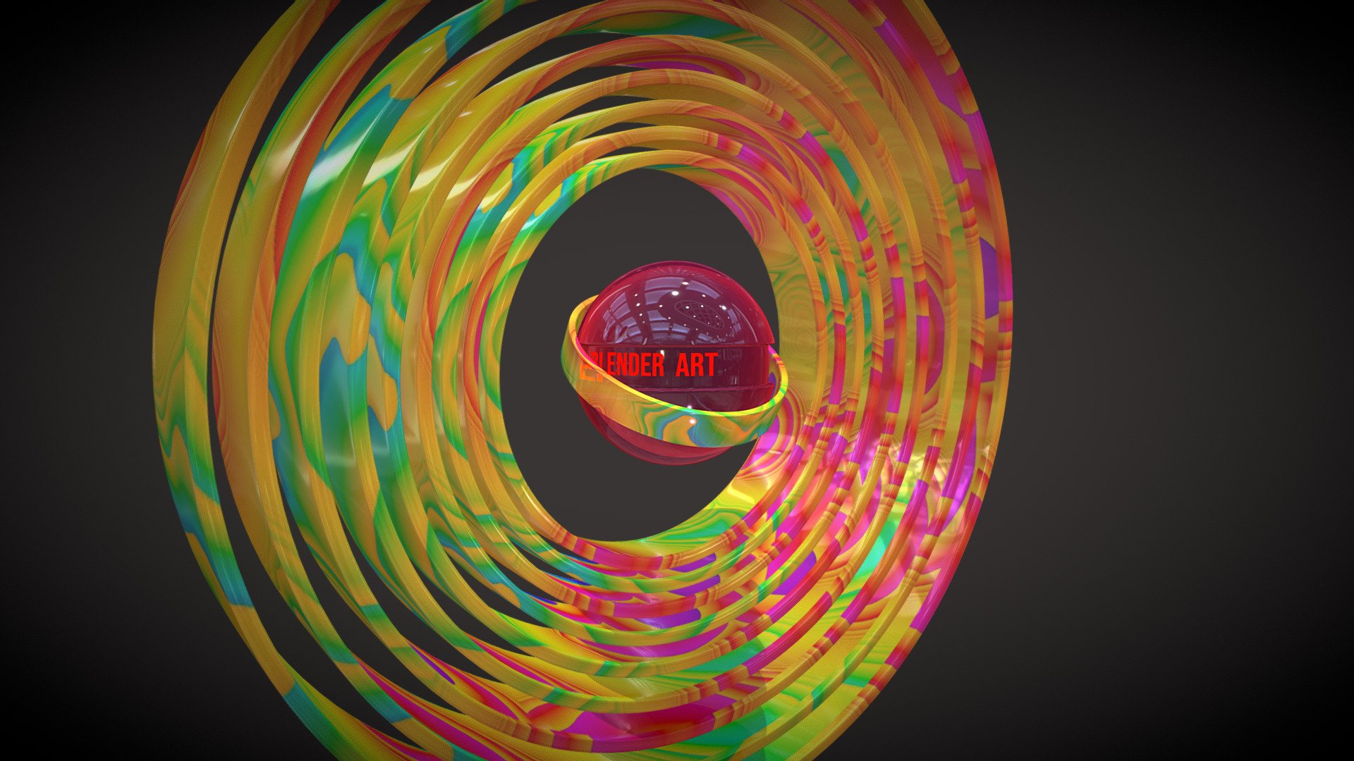 Kinetic Rings 🪐 - Download Free 3D model by smice [5f4cb83] - Sketchfab