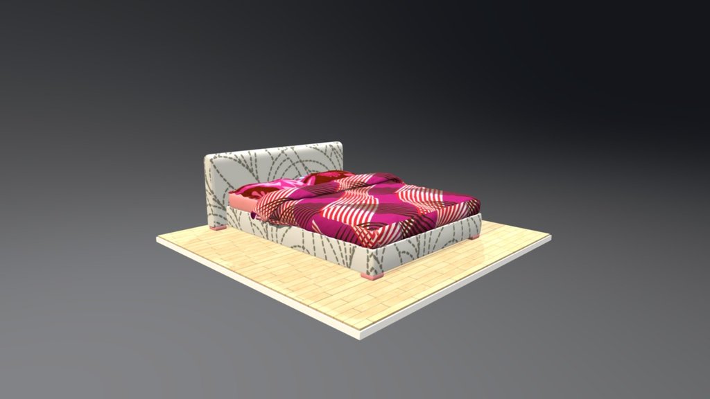 Letto B - 3D model by Francesco Coldesina (@topfrank2013) [5f4d5a1 ...