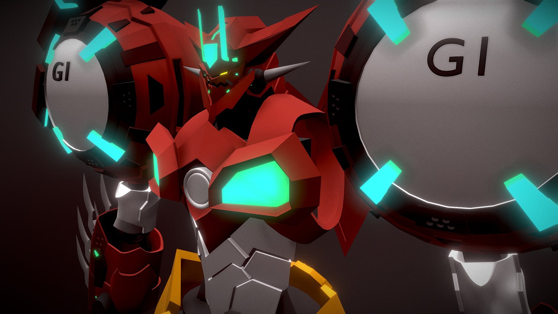 GETTER 1 - GETTER ROBO Devolution - 3D model by mikapons (@3yakawa1.12) [5f4e723] - Sketchfab