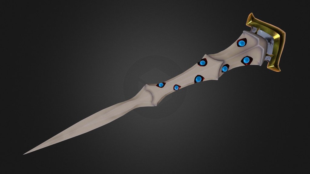 Shiny Rod - 3D model by reapermediasr [5f4f7de] - Sketchfab