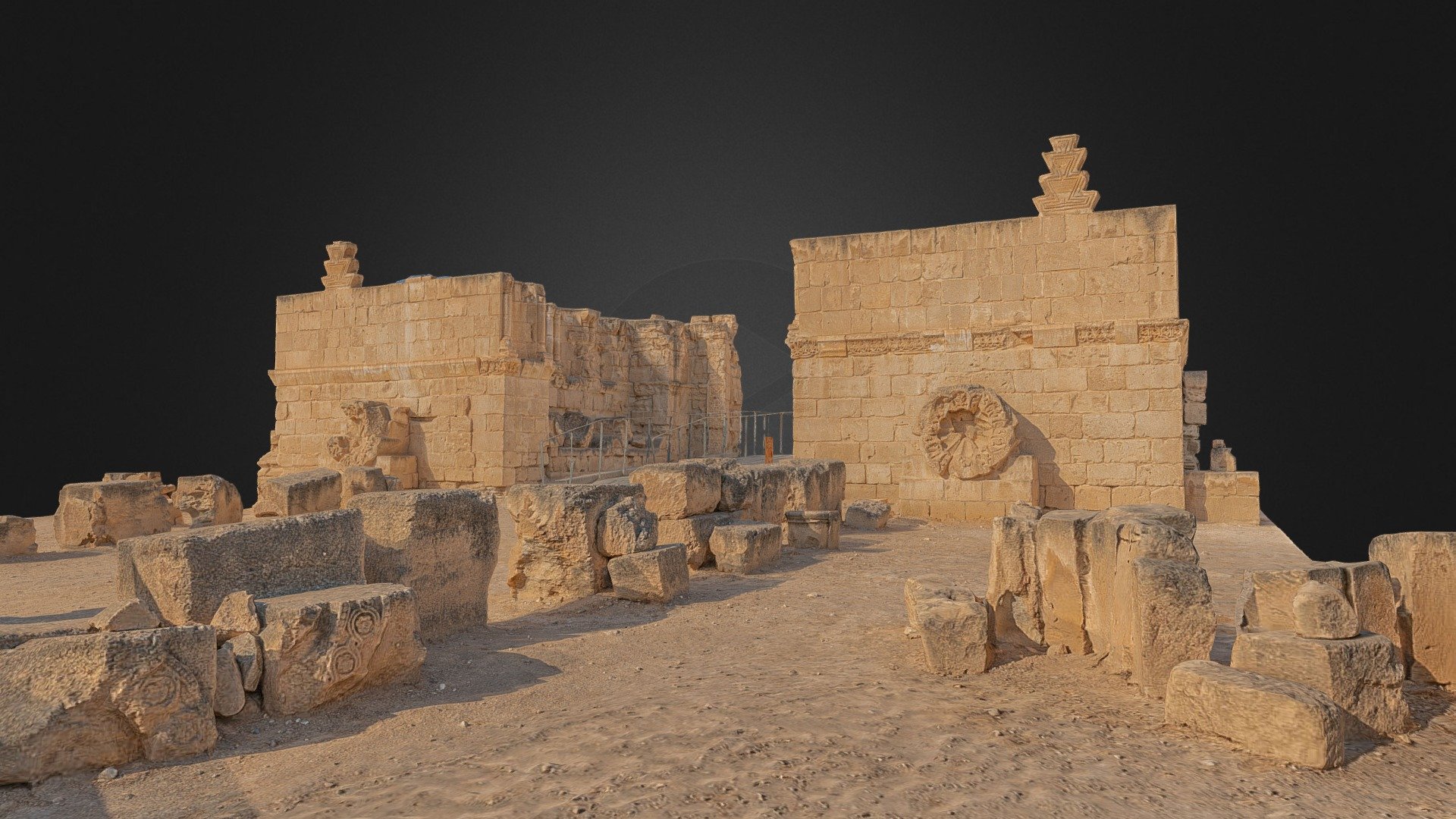 The Palace and its entrance - 3D model by MiddleAsset [5f5192e] - Sketchfab