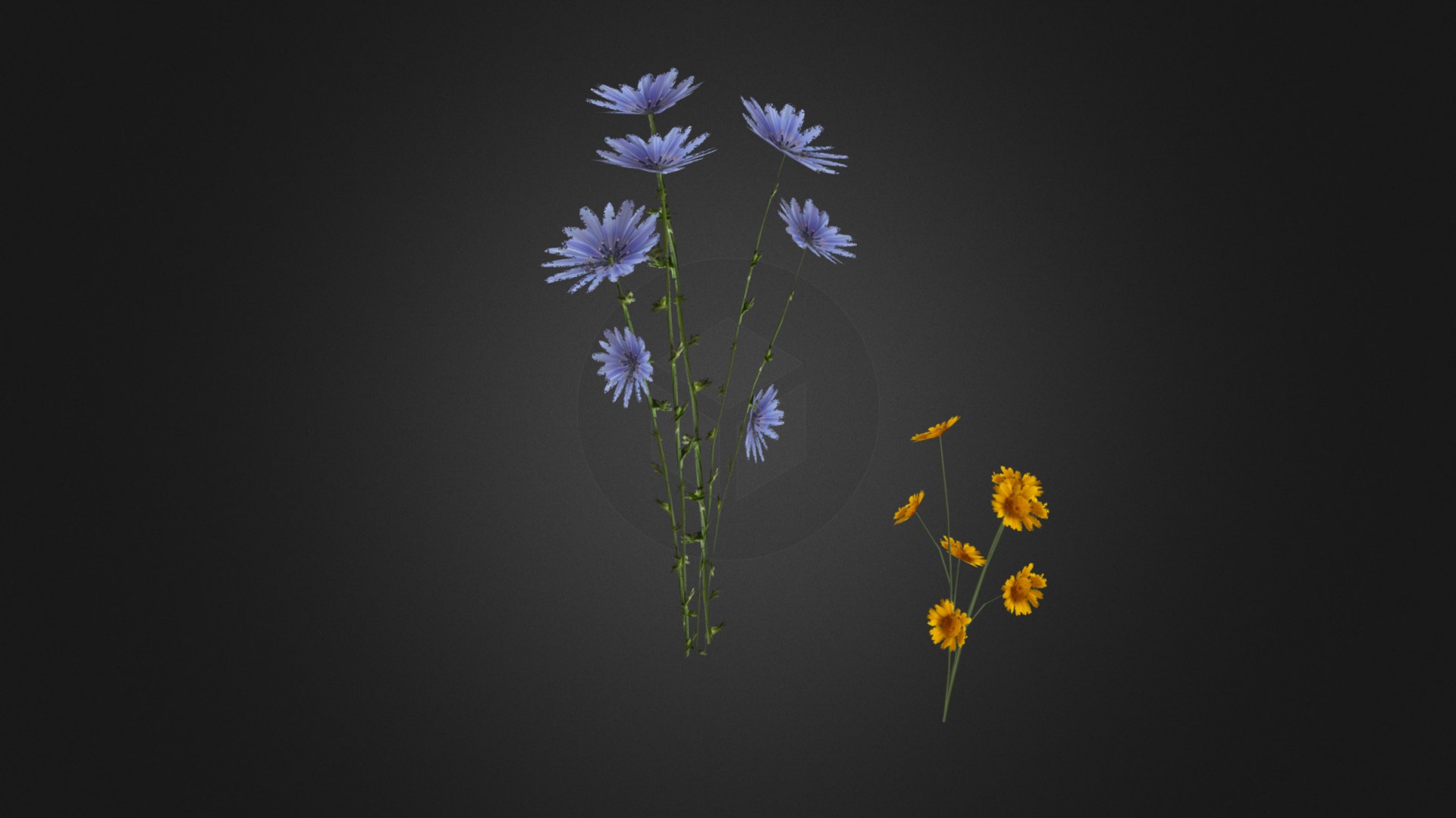 Prop Flowers - 3D model by r-a-n-d-o-m [5f526ef] - Sketchfab