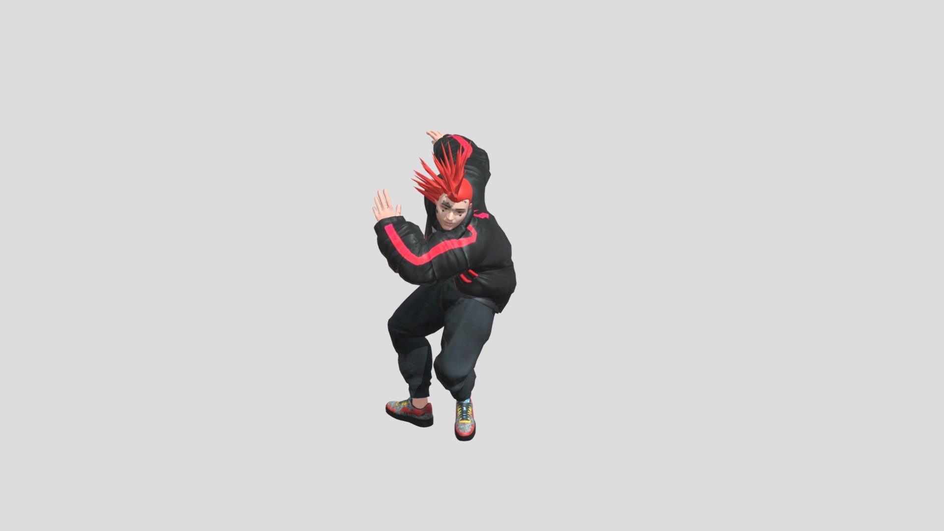 Spike House Dancing - Download Free 3D model by Decentralized ...