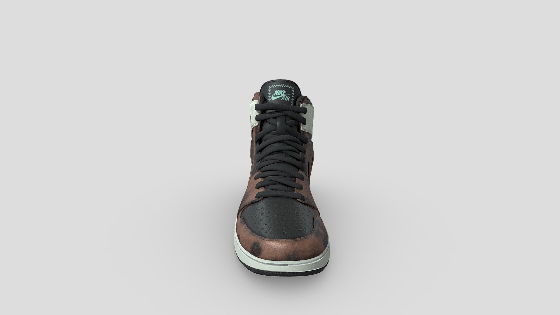 Nike Air Jordan - Rustic Copper - 3D model by Ikarus 3D (@ikarus3d ...