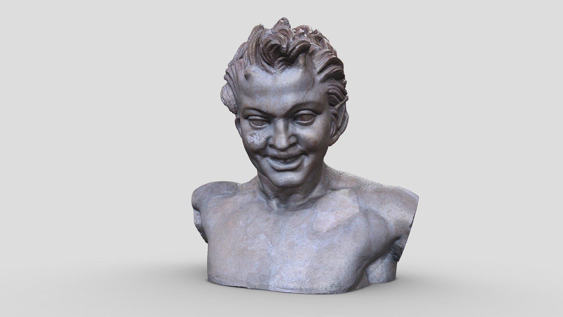 Satyr - Faun of Vienne - Louvre - Download Free 3D model by Zoilo ...