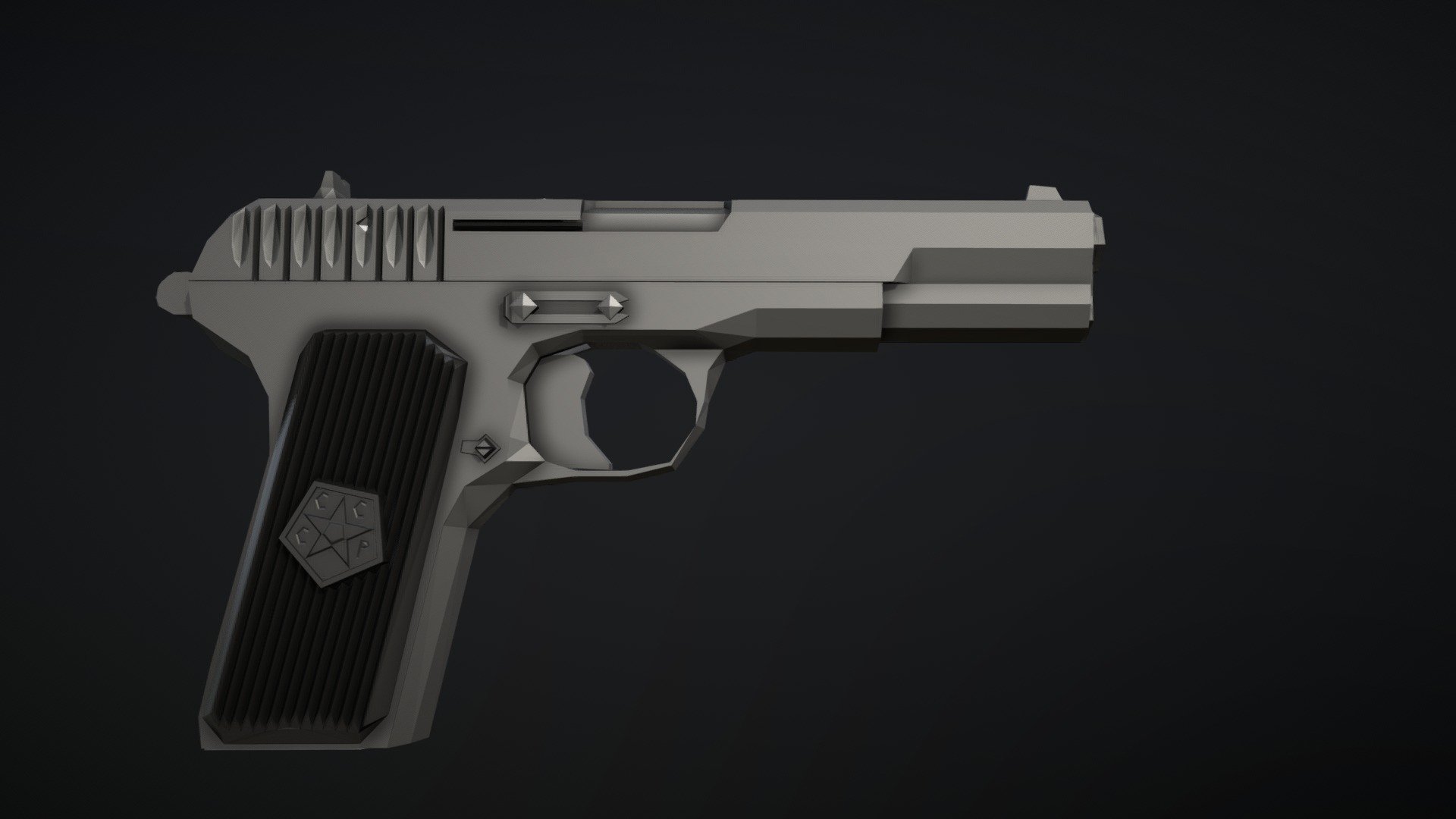 Low-Poly TT-33 Tokarev - Download Free 3D model by notcplkerry [5f53b93 ...