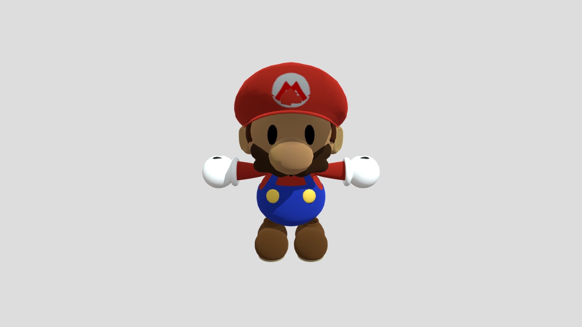Papel Mario Fofo - Download Free 3D model by Richard Teste ...