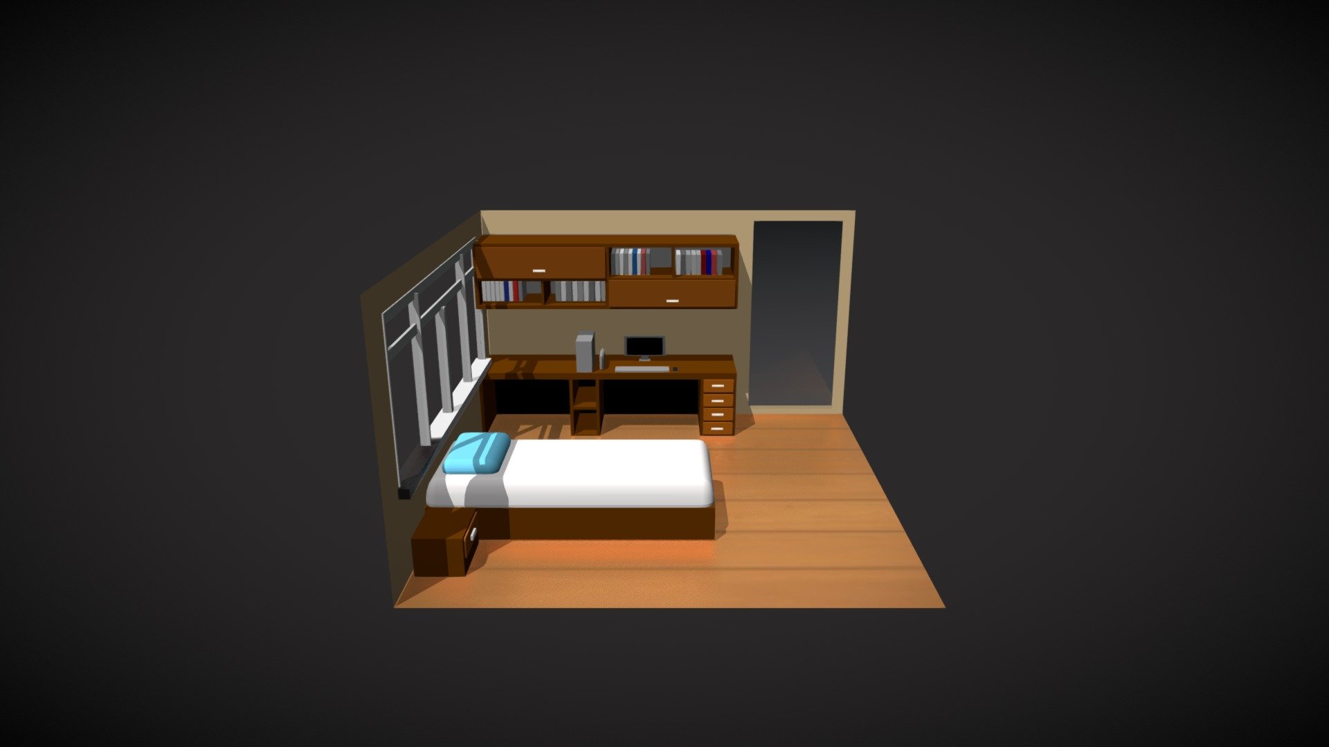 Quarto - 3D model by loureiroag [5f554fd] - Sketchfab