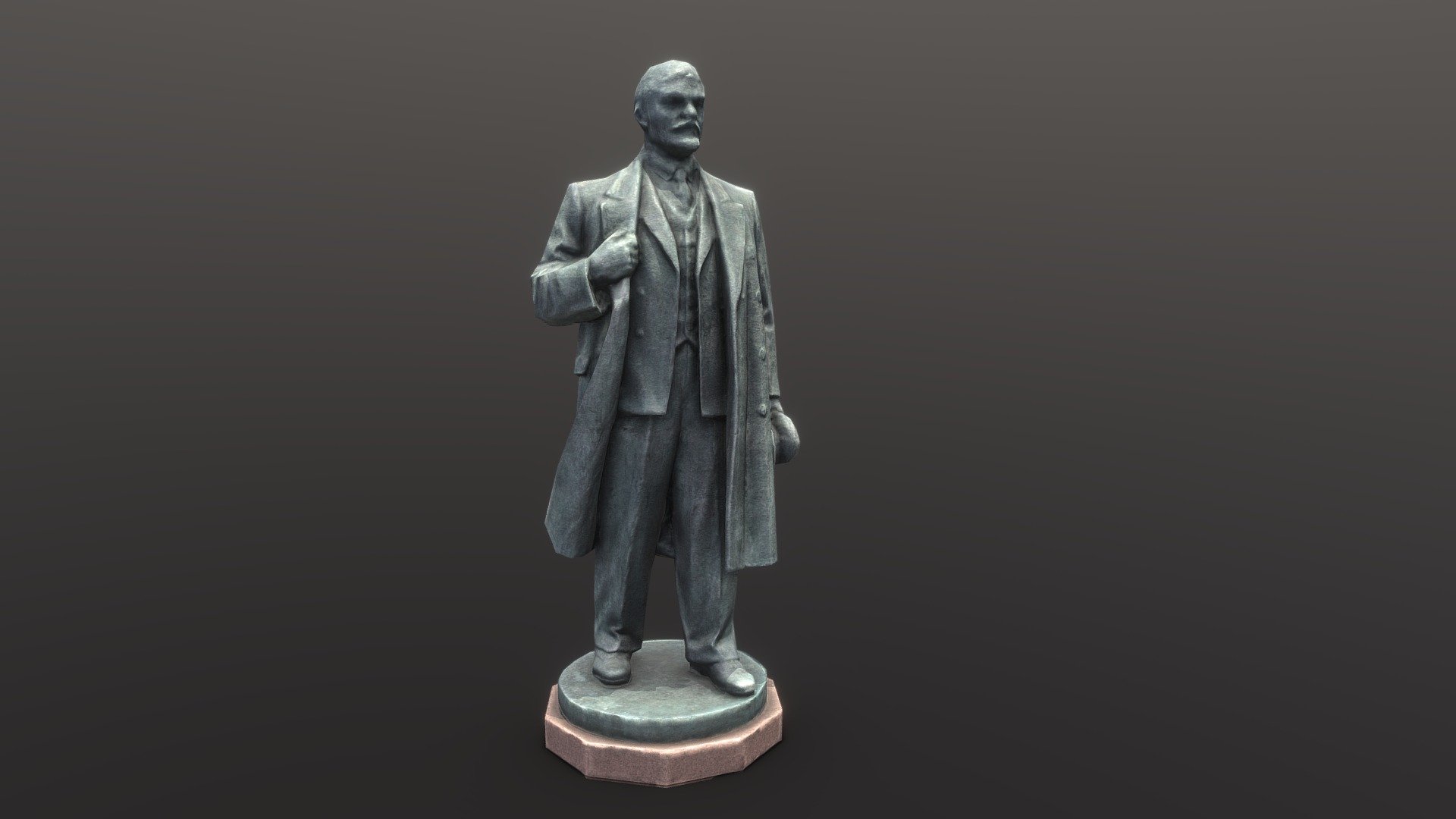 Lenin Monument (Ленин) - Download Free 3D model by Frice [5f56901 ...