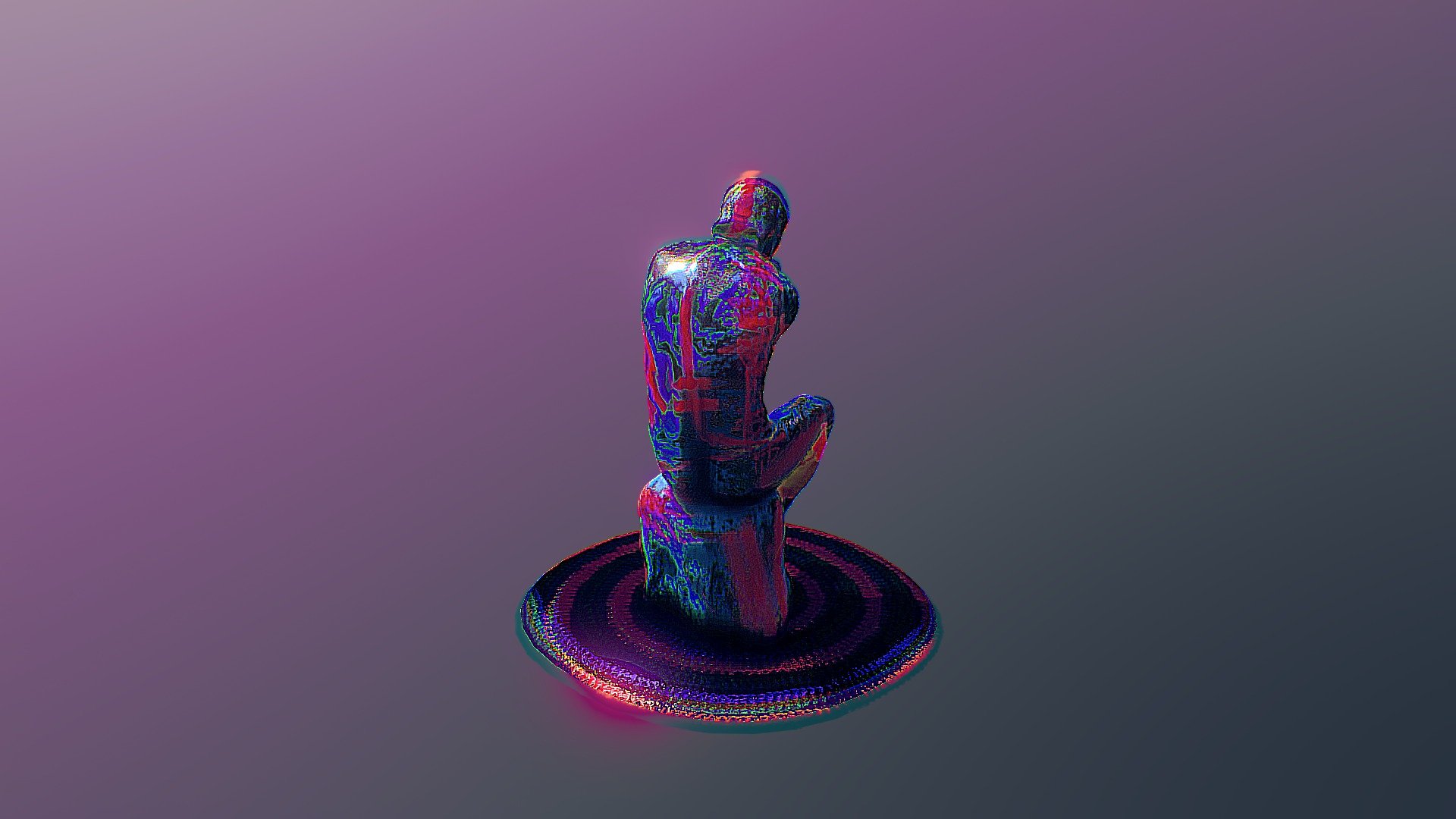 Trippy Thinker - Download Free 3D model by D444rkGhost (@propersiaclan ...